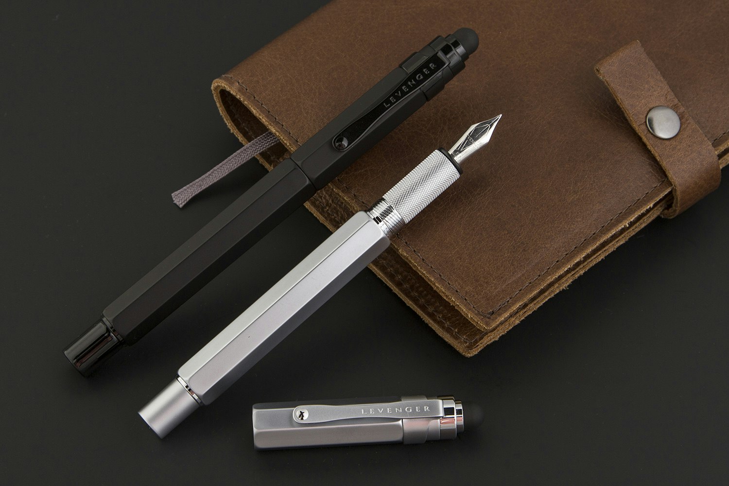 Levenger L-Tech Plus Fountain Pen | Drop