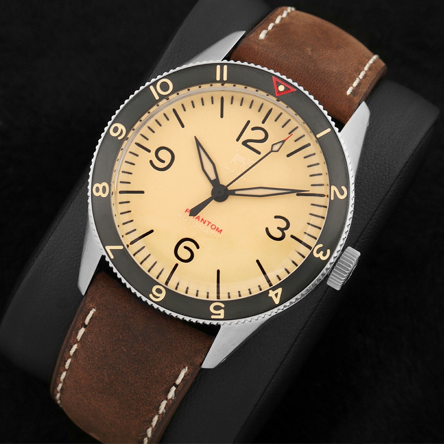Lew & Huey Phantom Automatic Watch | Watches | Pilot Watches | Drop