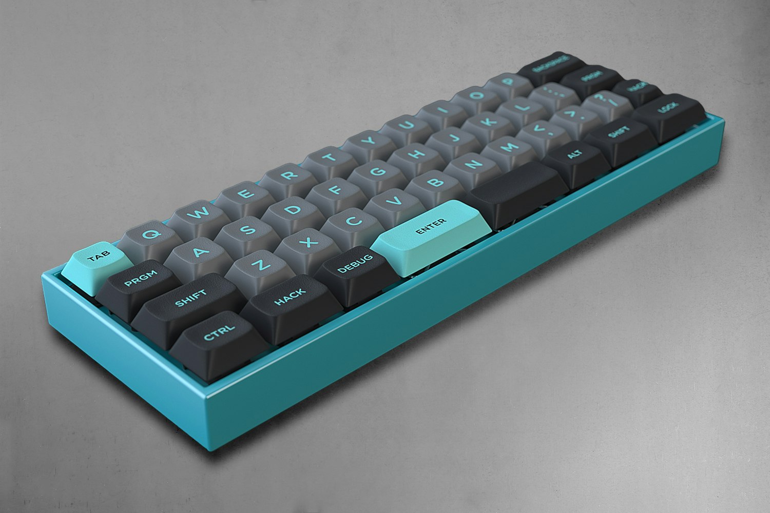 LightCycle DSA Custom Keycap Set for the MiniVan | Mechanical Keyboards ...