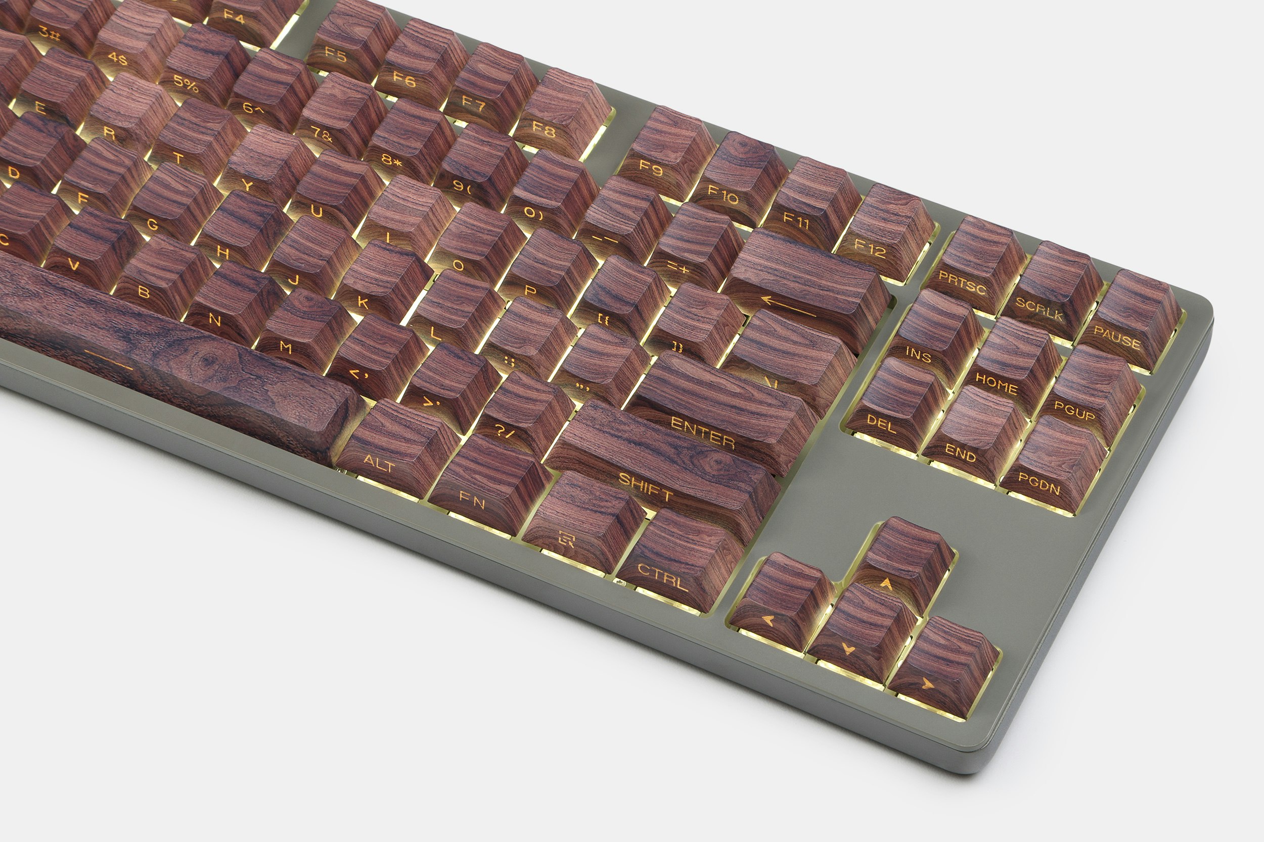Little Cutie Designs Workshop Wood Grain PBT Keycap Set | Mechanical ...