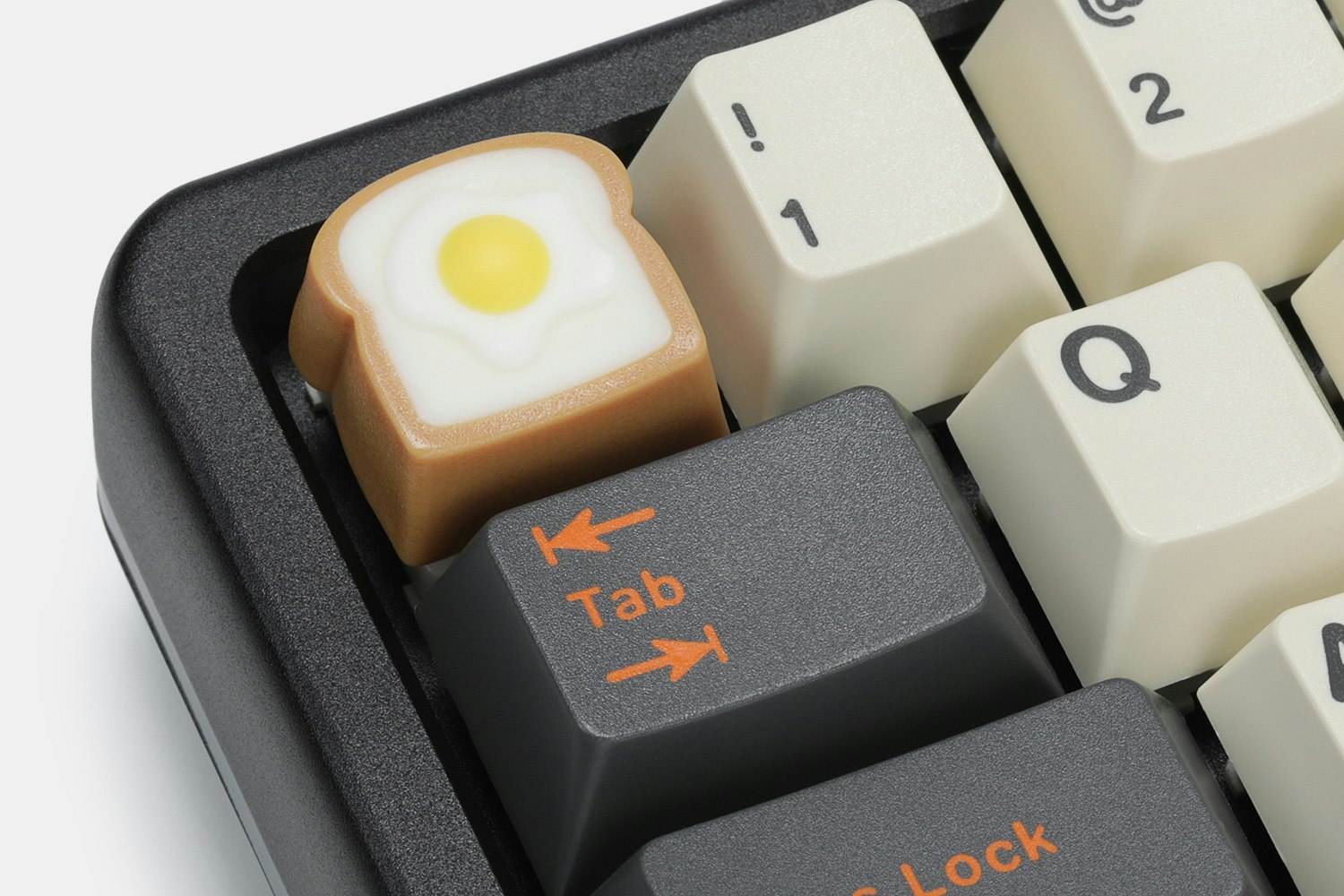 LOBU CAP Breakfast Bread Artisan Resin Keycap | Mechanical Keyboards ...