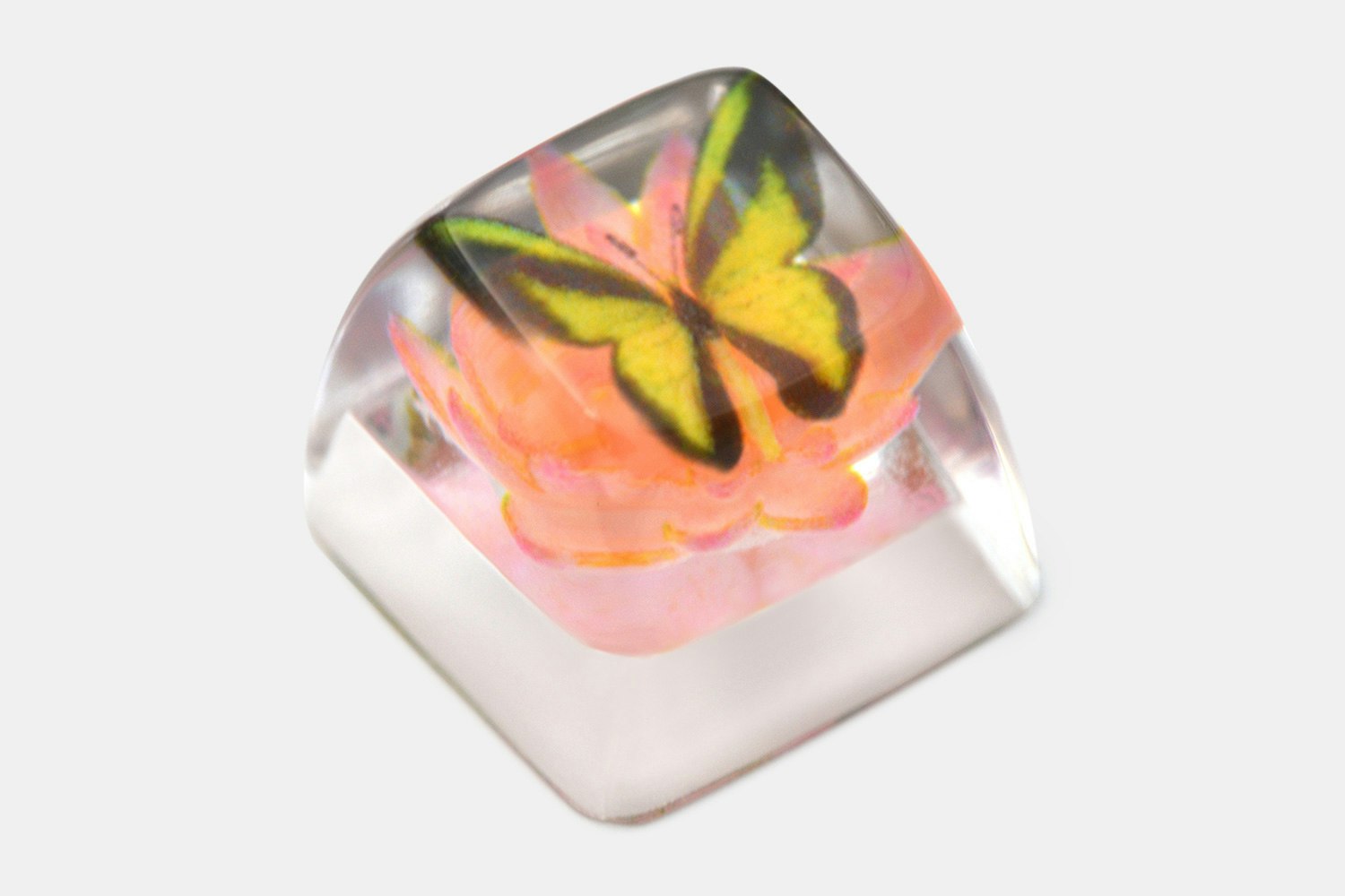 LOBUCap Butterfly Artisan Keycap | Mechanical Keyboards | Keycaps ...