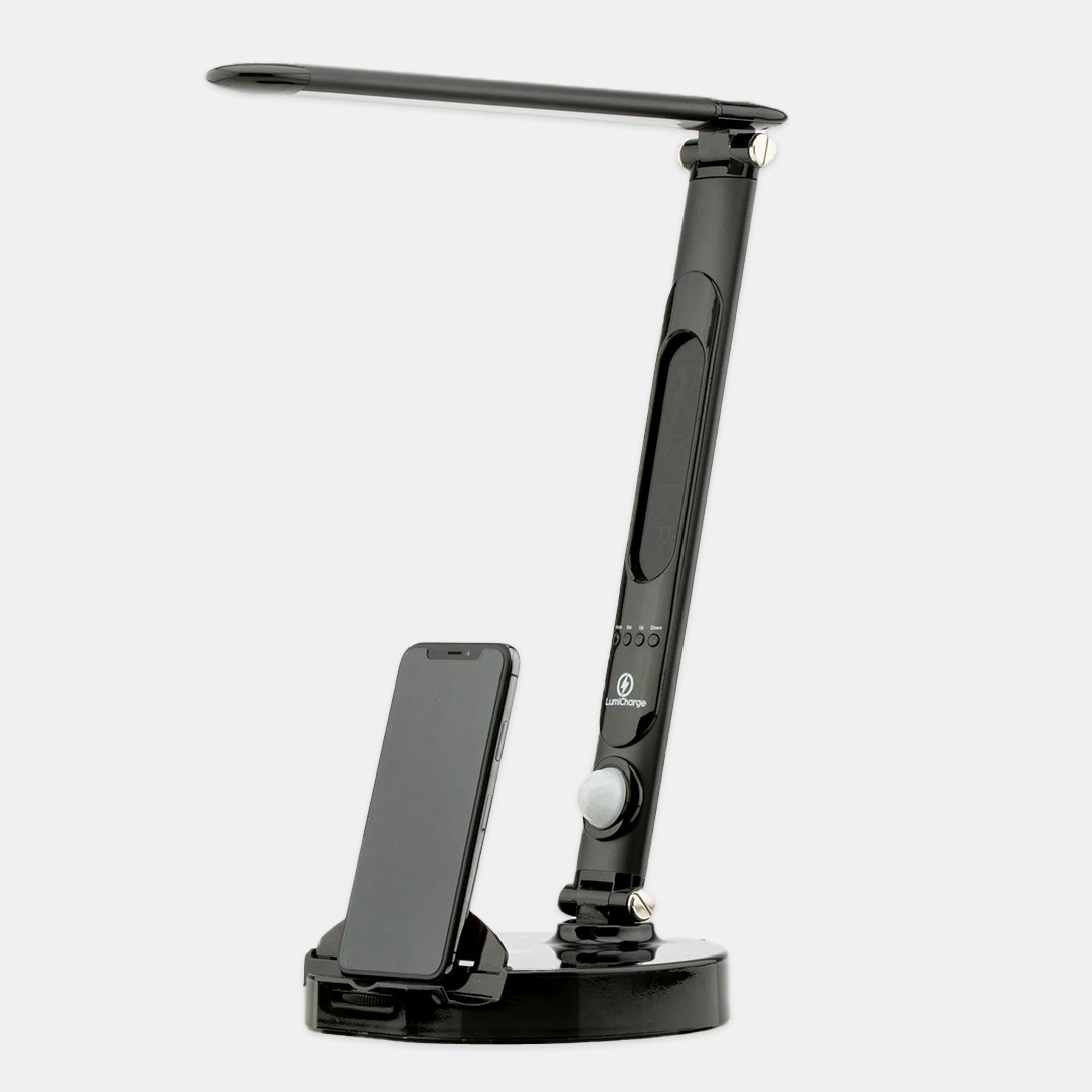LumiCharge II LED Desk Lamp With Universal Phone Charger ...
