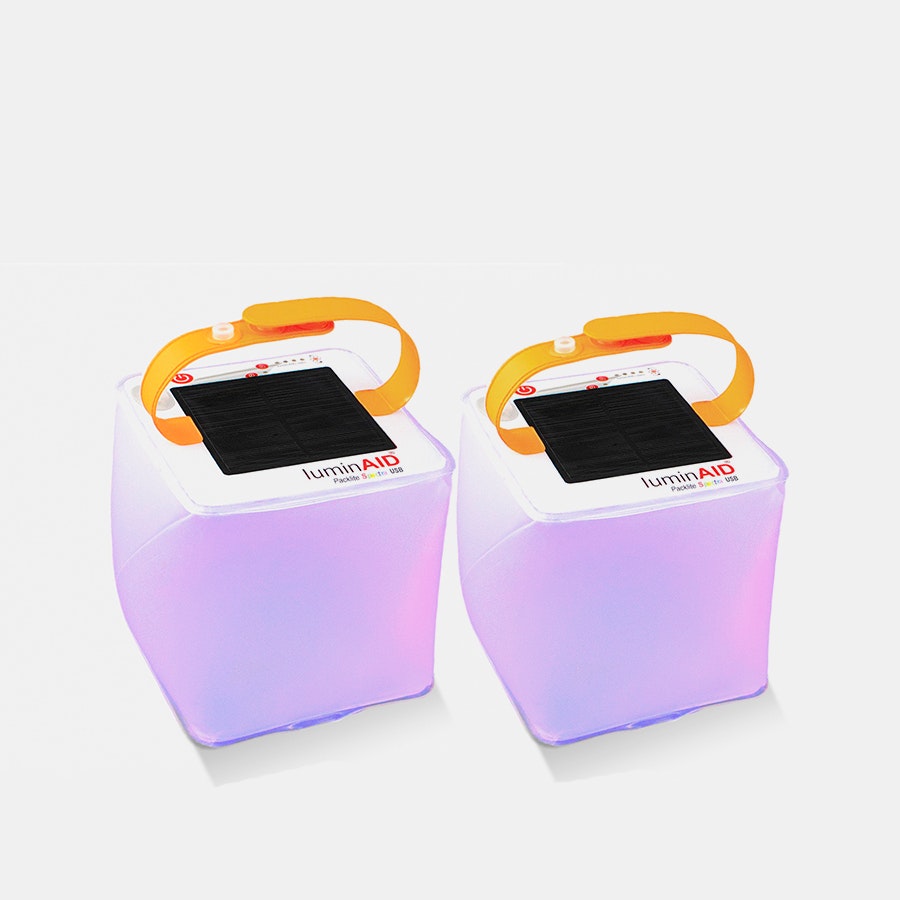 LuminAID USB Spectra Solar Lights (2-Pack) Discussions | Lanterns | Drop