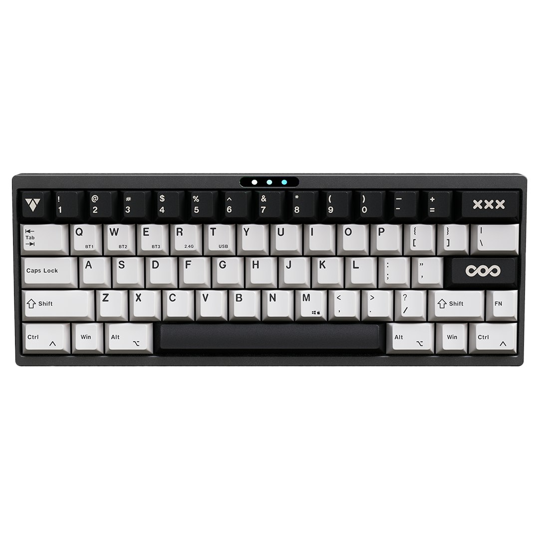 Luminkey 60 Pro Triple-Mode Mechanical Keyboard - Dark Flash Black ...