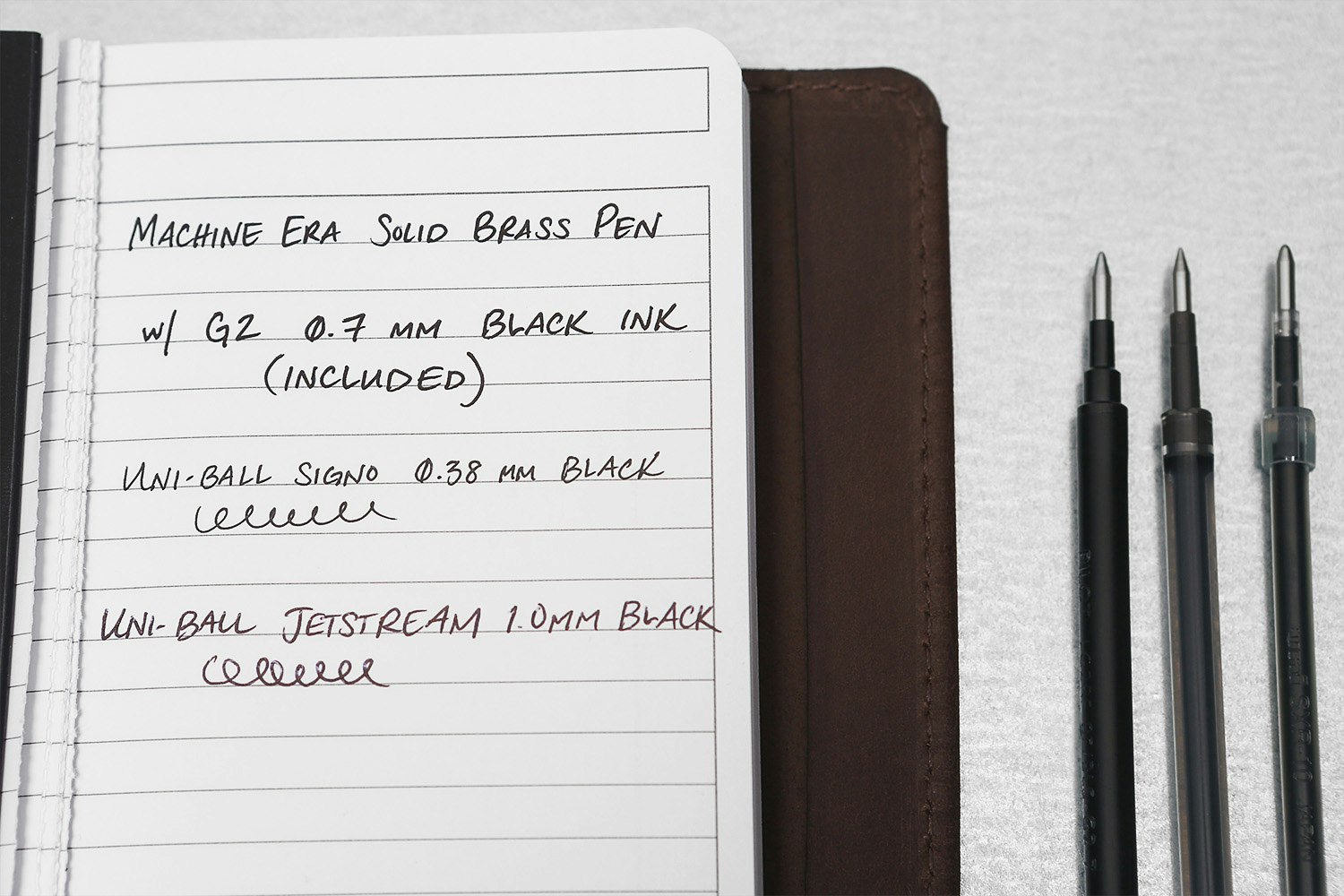 Machine Era Solid Brass Pen | Pens | Drop