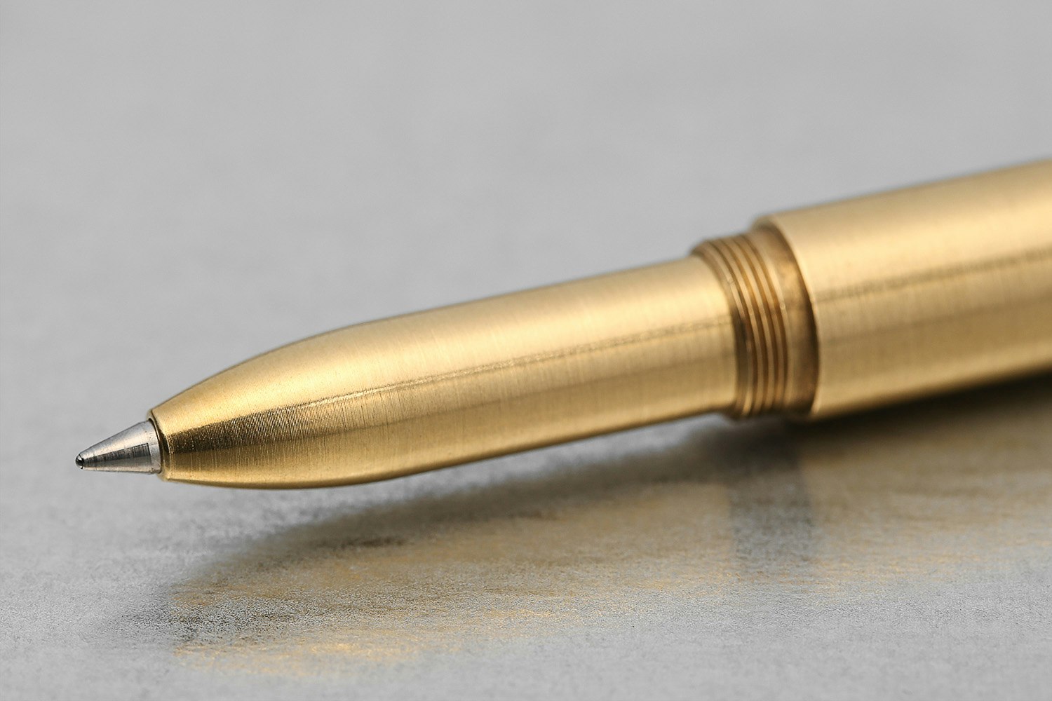 Machine Era Solid Brass Pen | Pens | Drop