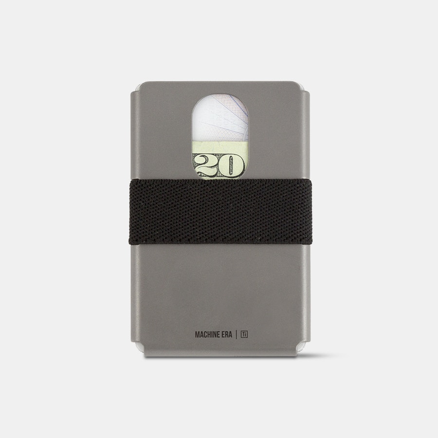Machine Era Ti5 Slim Titanium Wallets | Wallets | Drop