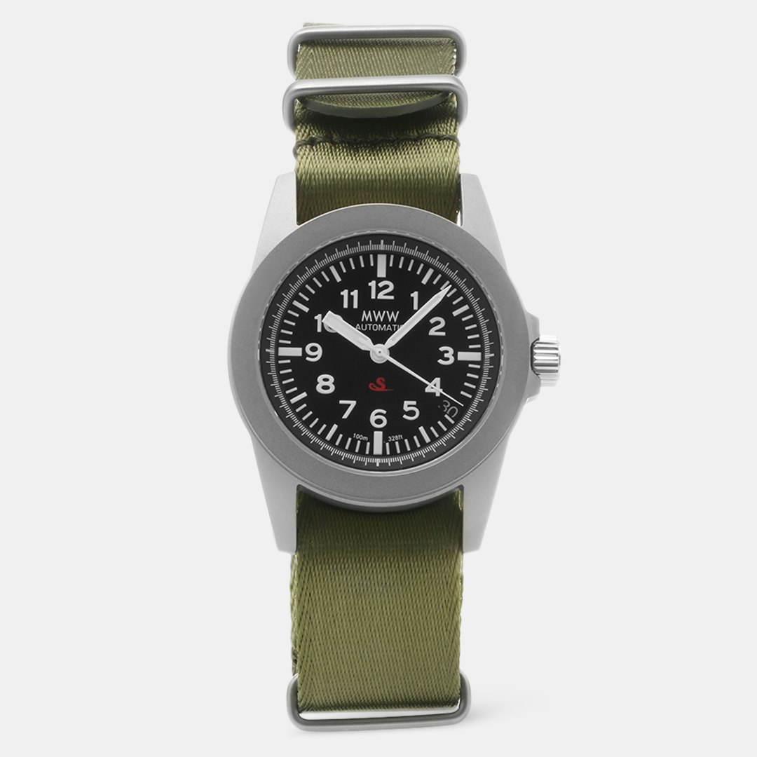 Manchester Watch Works Rattler Automatic Watch | Watches | Pilot ...