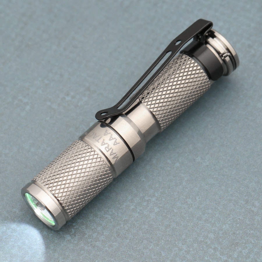 Maratac Titanium AAA Flashlight Rev 4 | Flashlights | Pocket ...