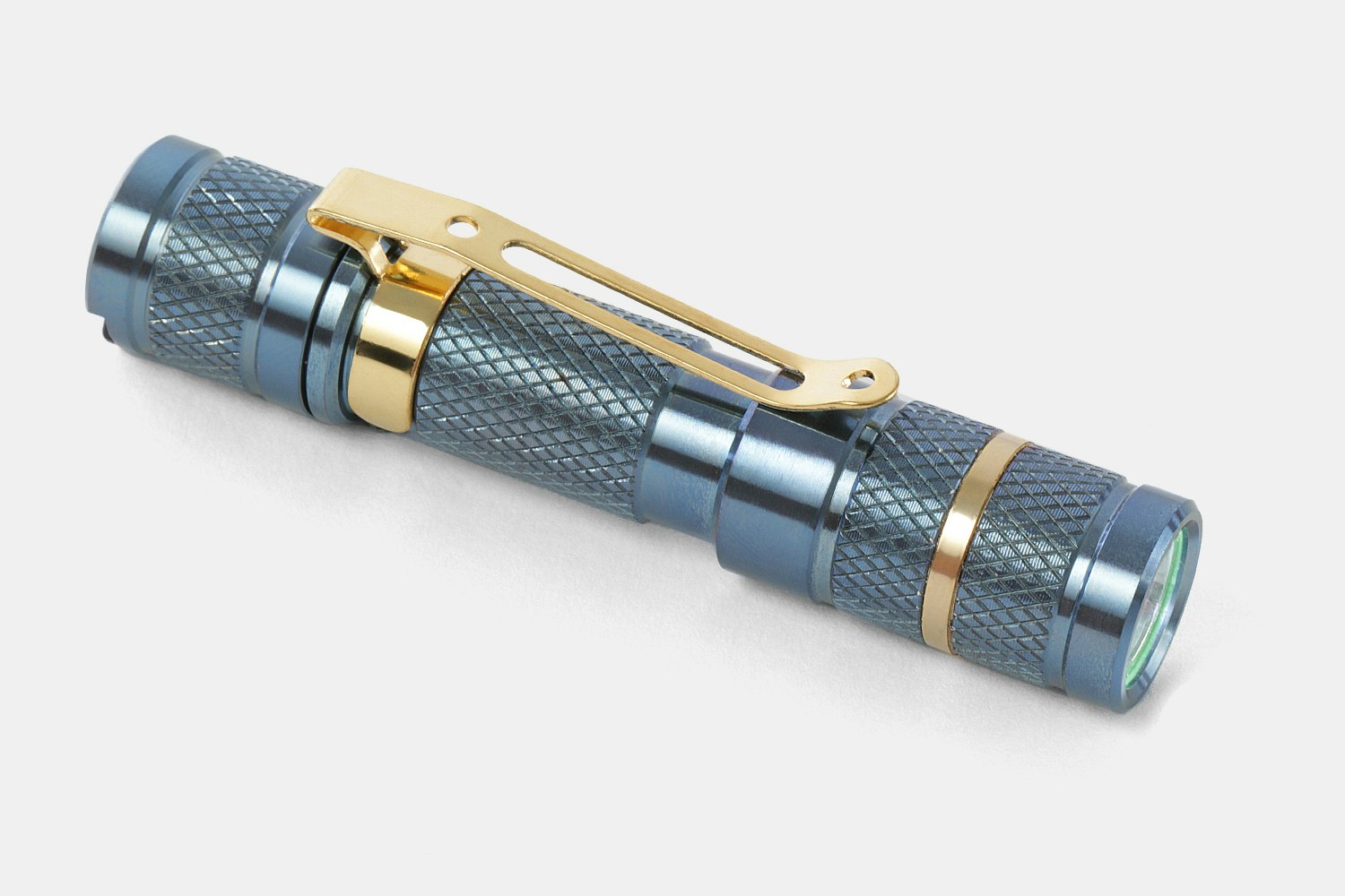 Drop Blue Titanium AAA Flashlight Photos | Flashlights | Pocket Flashlights