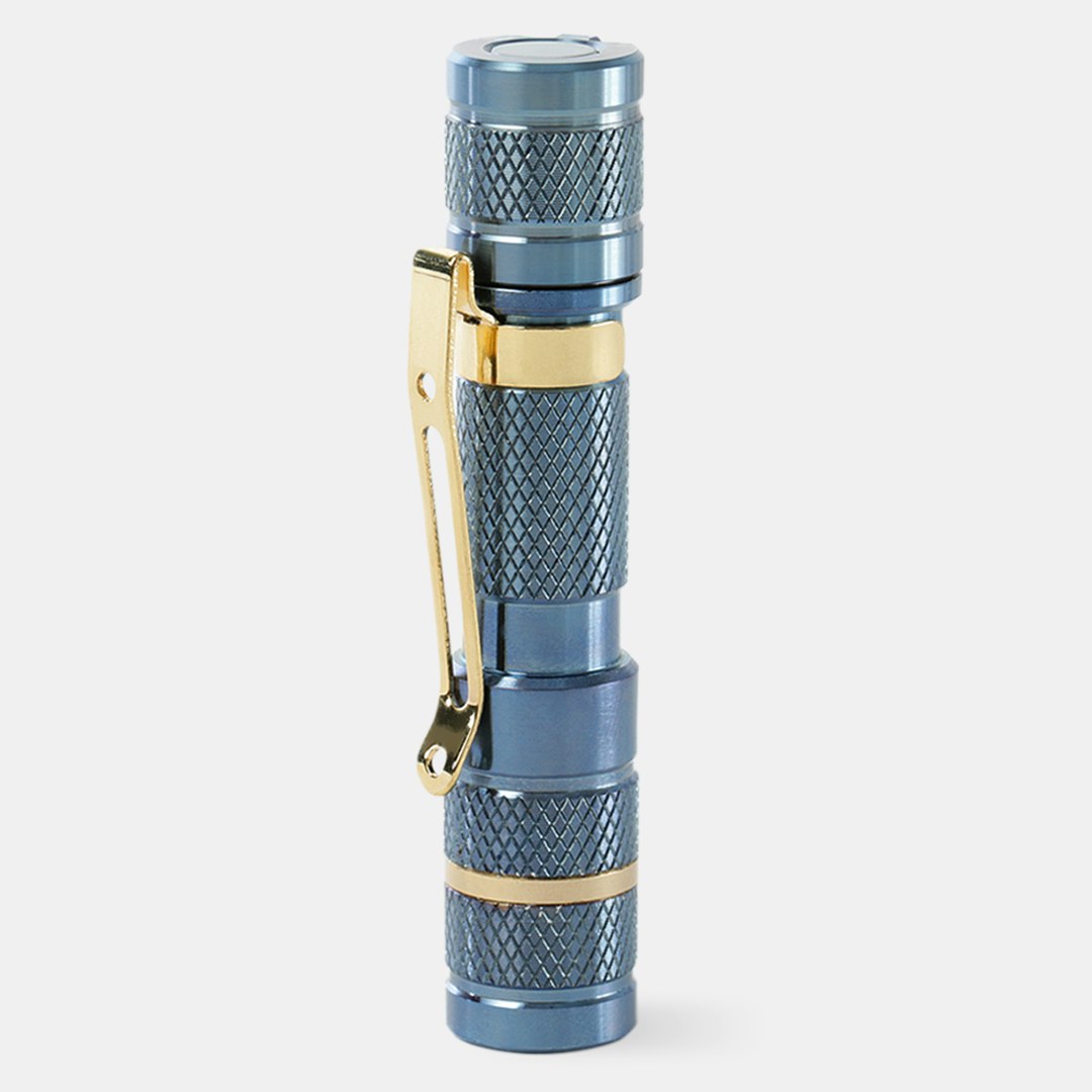 Drop Blue Titanium AAA Flashlight Photos | Flashlights | Pocket Flashlights