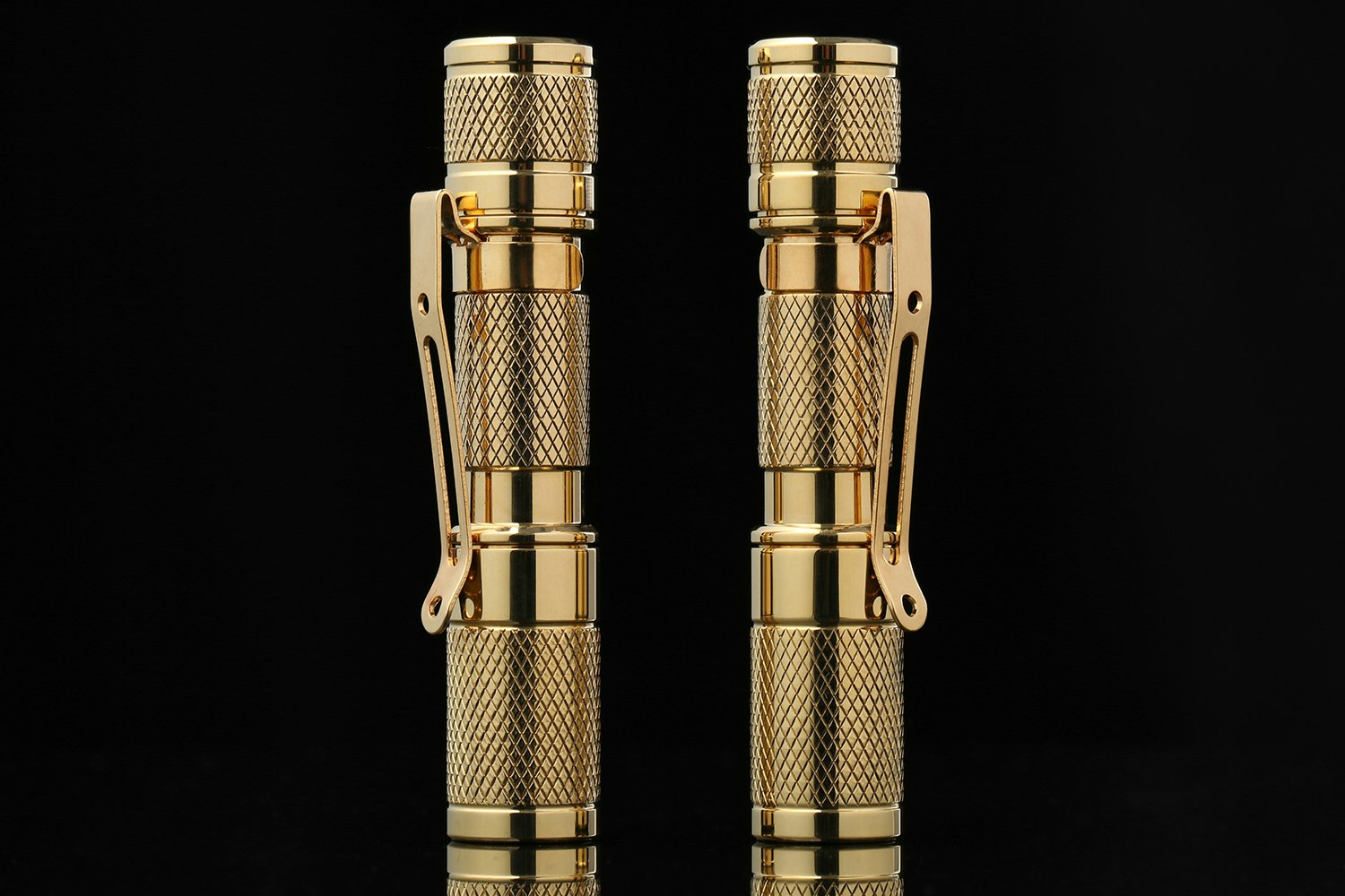 Drop Brass AAA Pocket Flashlight | Flashlights | Pocket Flashlights | Drop