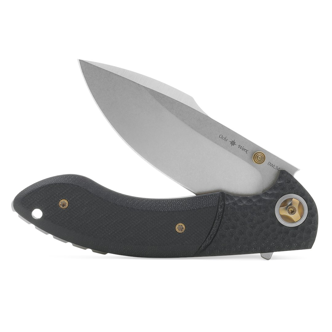 Massdrop x Eric Ochs Orca Titanium Liner Lock Knife | Knives | Folding ...