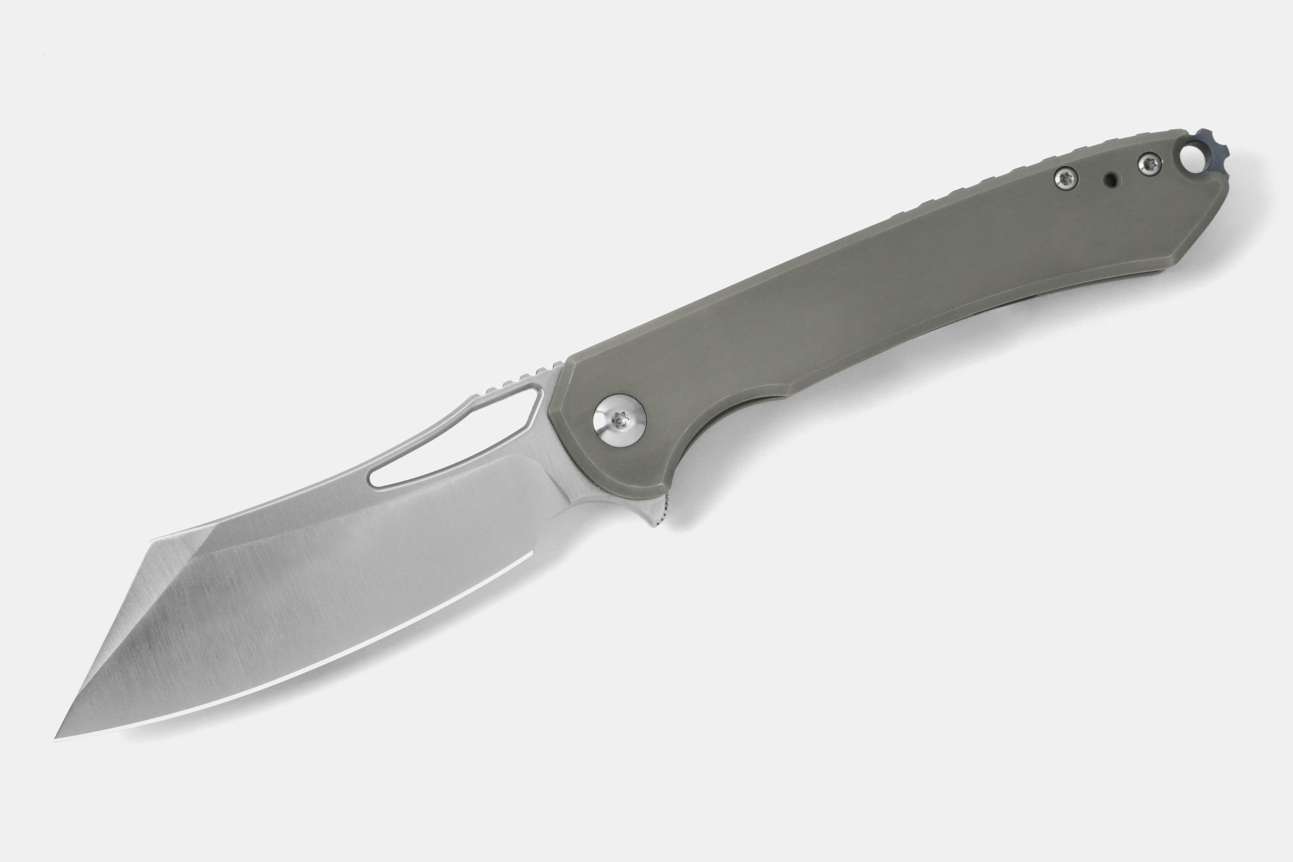 Drop + Ferrum Forge Buc Titanium Frame Lock | Knives | Folding Knives ...