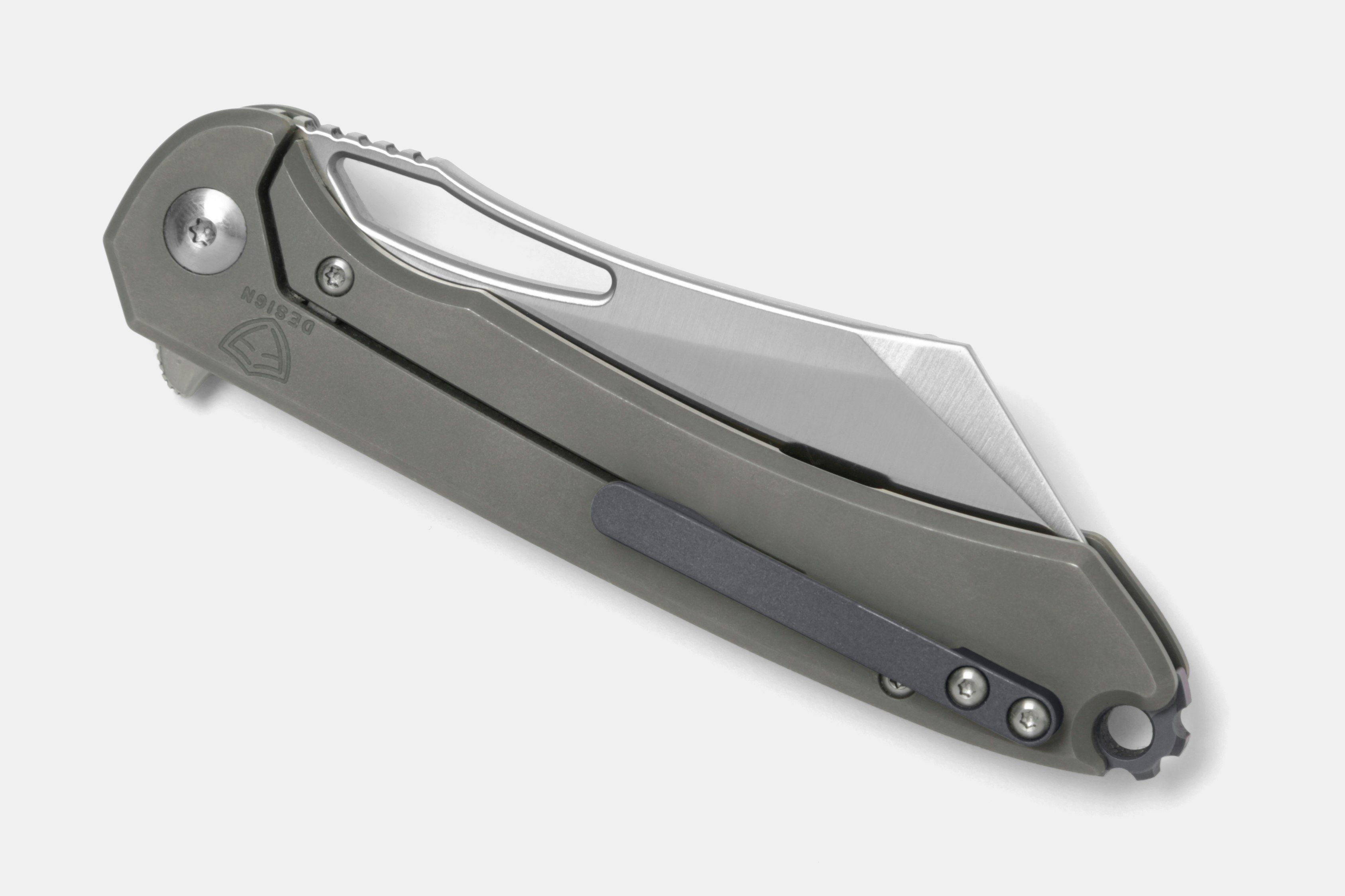 Drop + Ferrum Forge Buc Titanium Frame Lock | Knives | Folding Knives ...