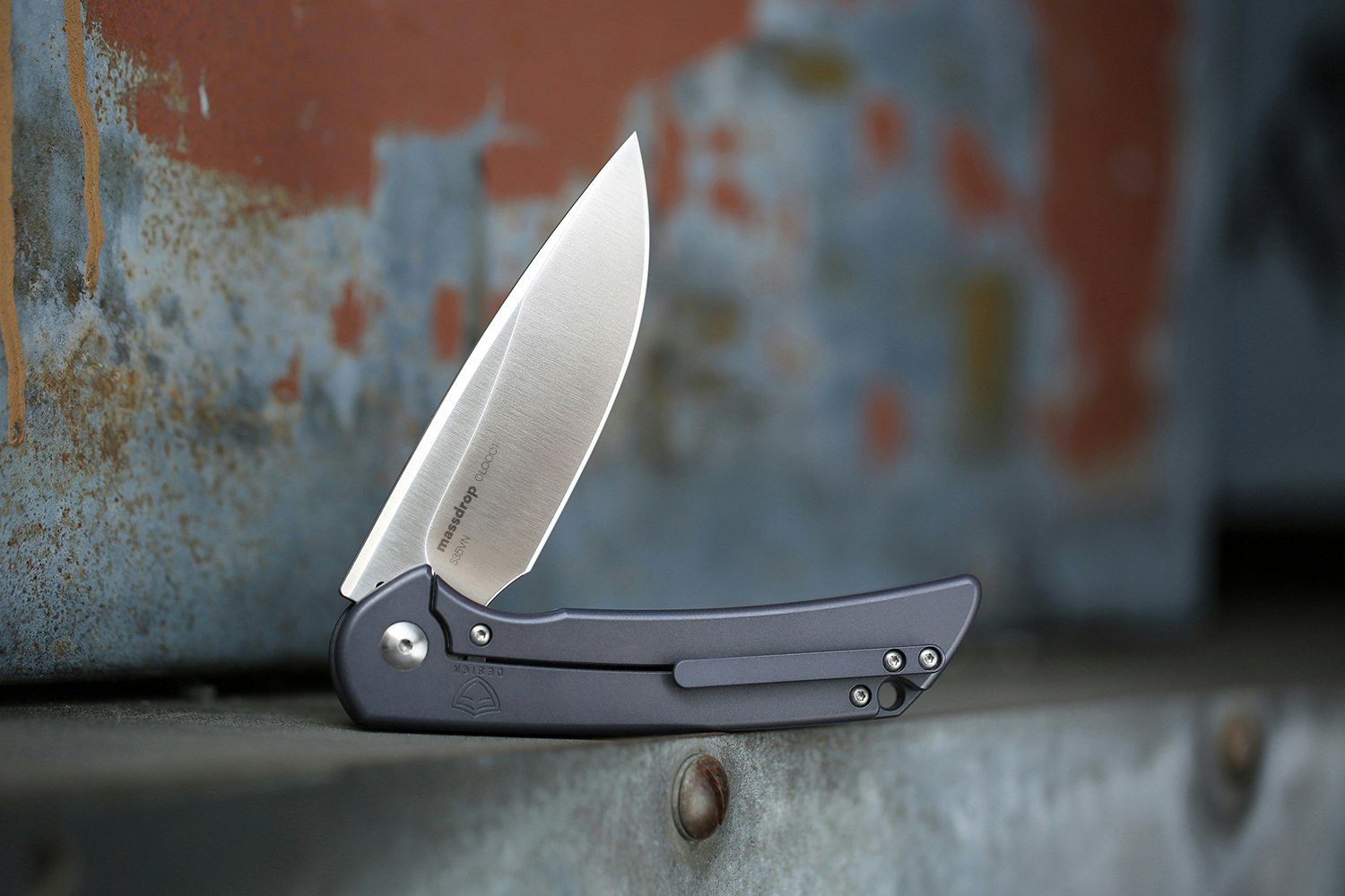 Massdrop x Ferrum Forge Crux S35VN Folding Knife | Knives | Folding ...
