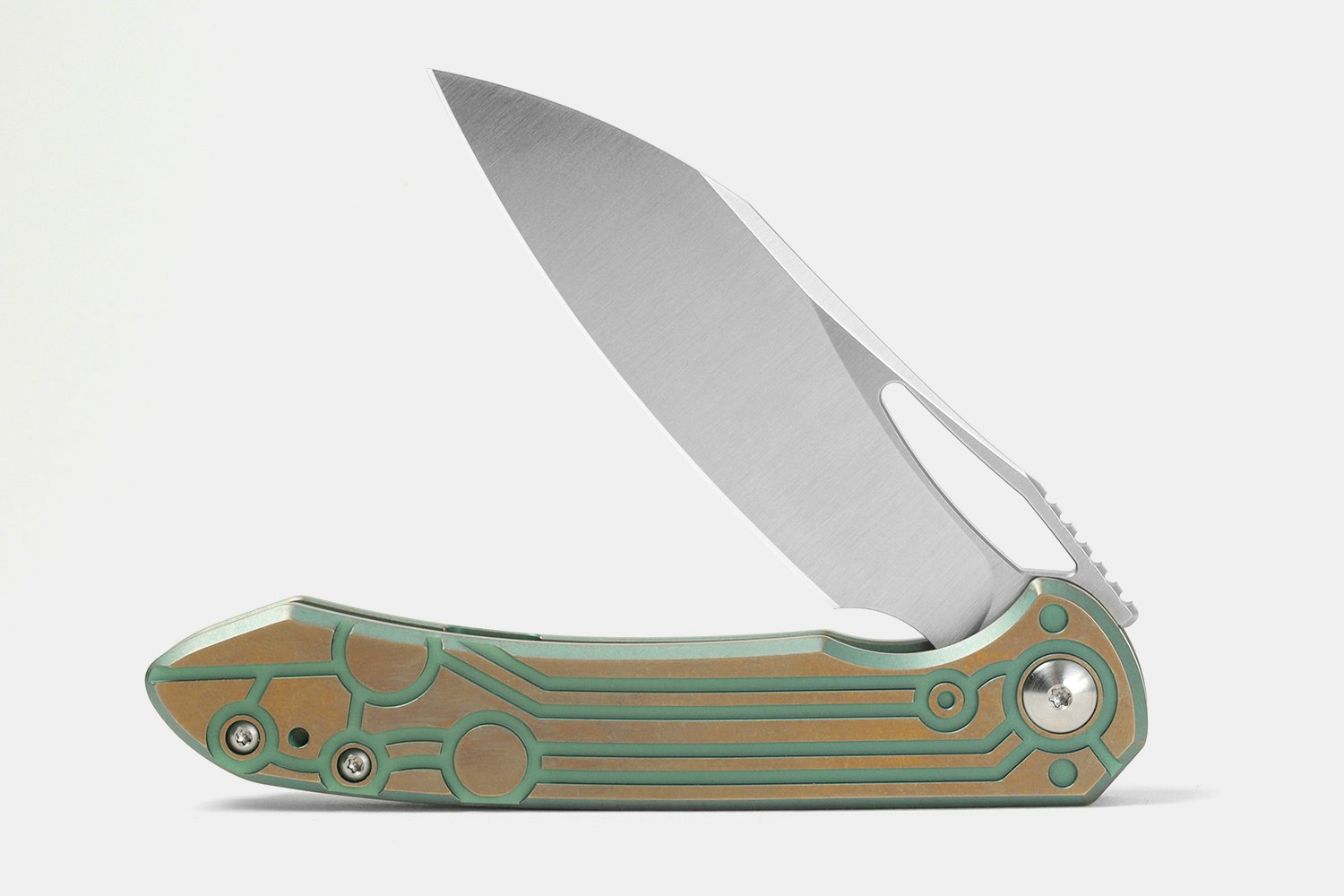 Massdrop x Ferrum Forge Dao Titanium Frame Lock | Knives | Folding ...