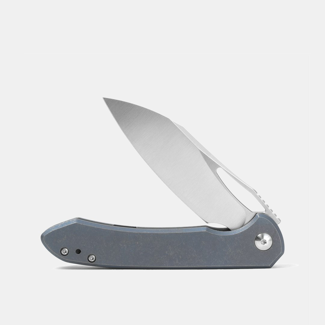 Drop + Ferrum Forge Dao Titanium Frame Lock | Knives | Folding Knives