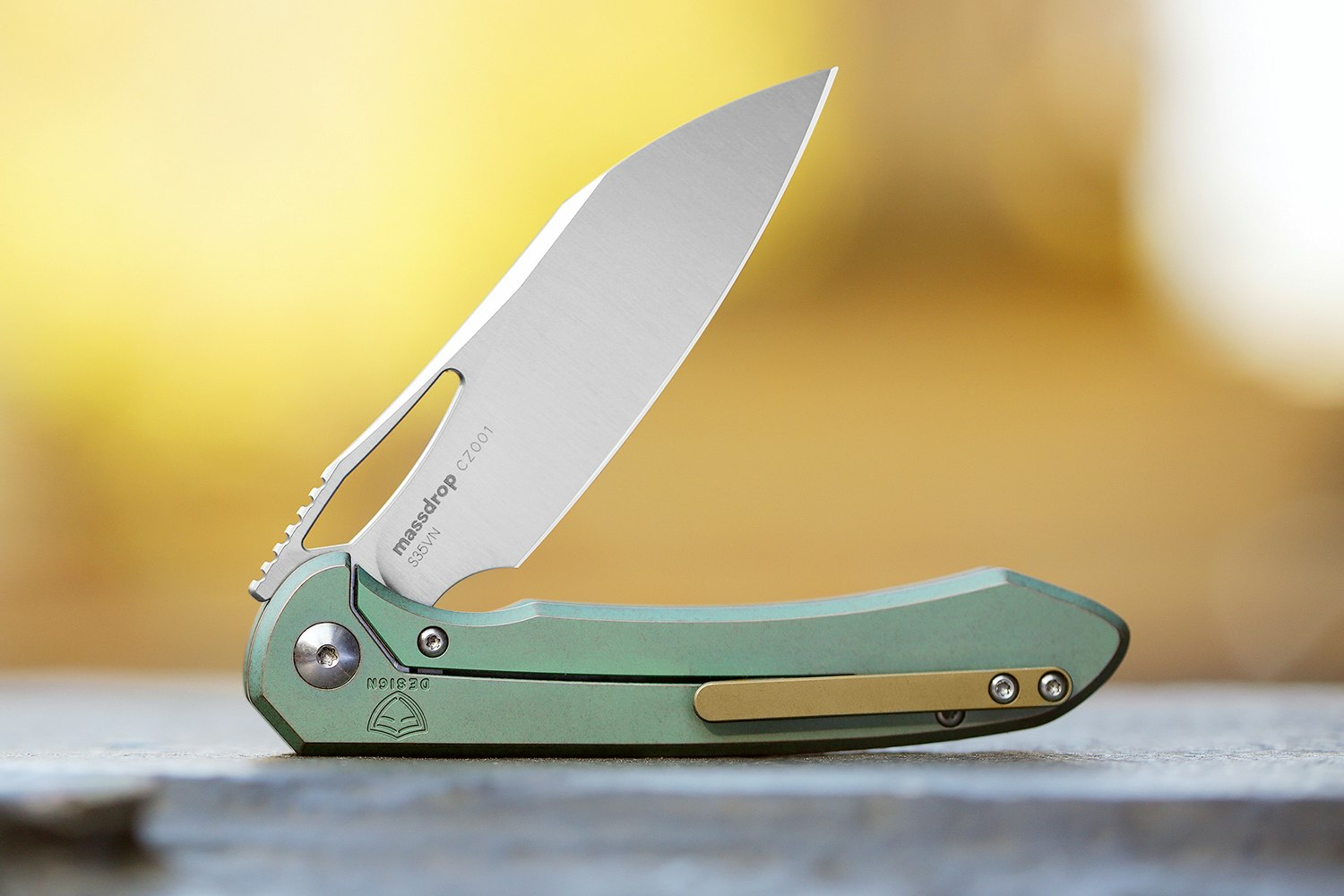 Massdrop x Ferrum Forge Dao Titanium Frame Lock | Knives | Folding ...