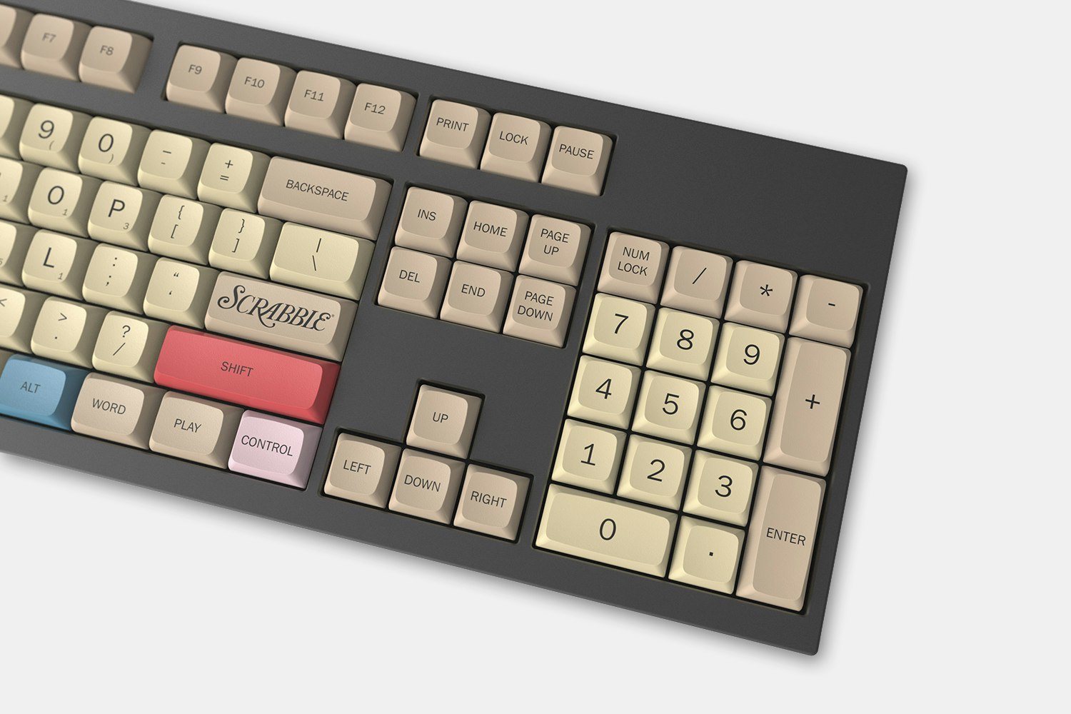 Massdrop x Hasbro XDA Scrabble Custom Keycap Set | Mechanical Keyboards ...