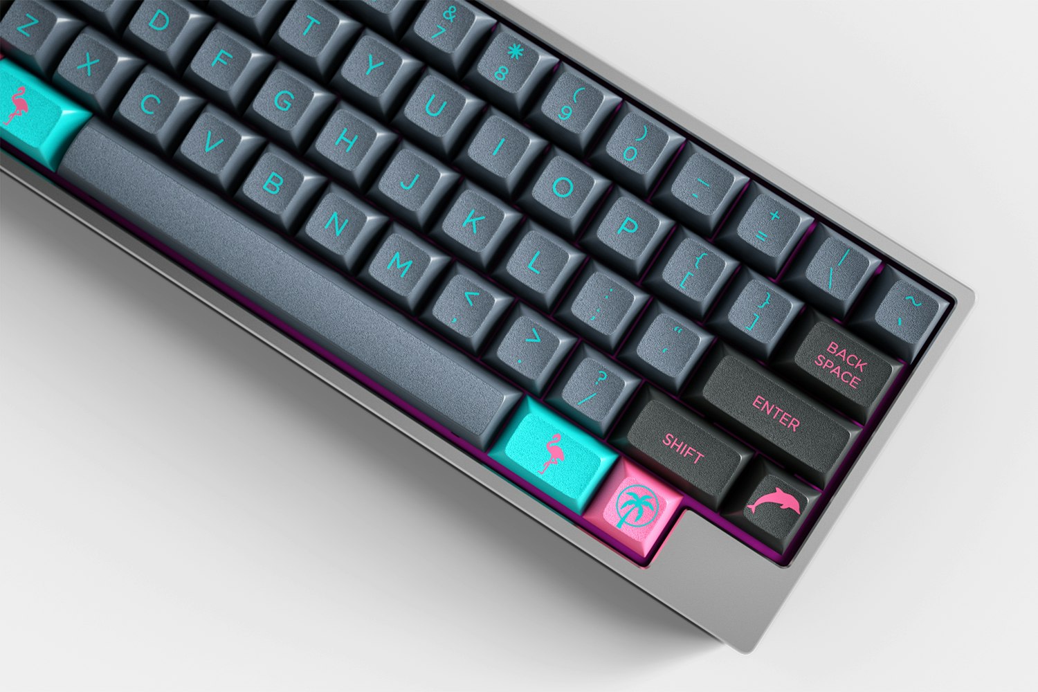 Massdrop x K Bares Miami Dolch DSA Keycap Set | Mechanical Keyboards ...