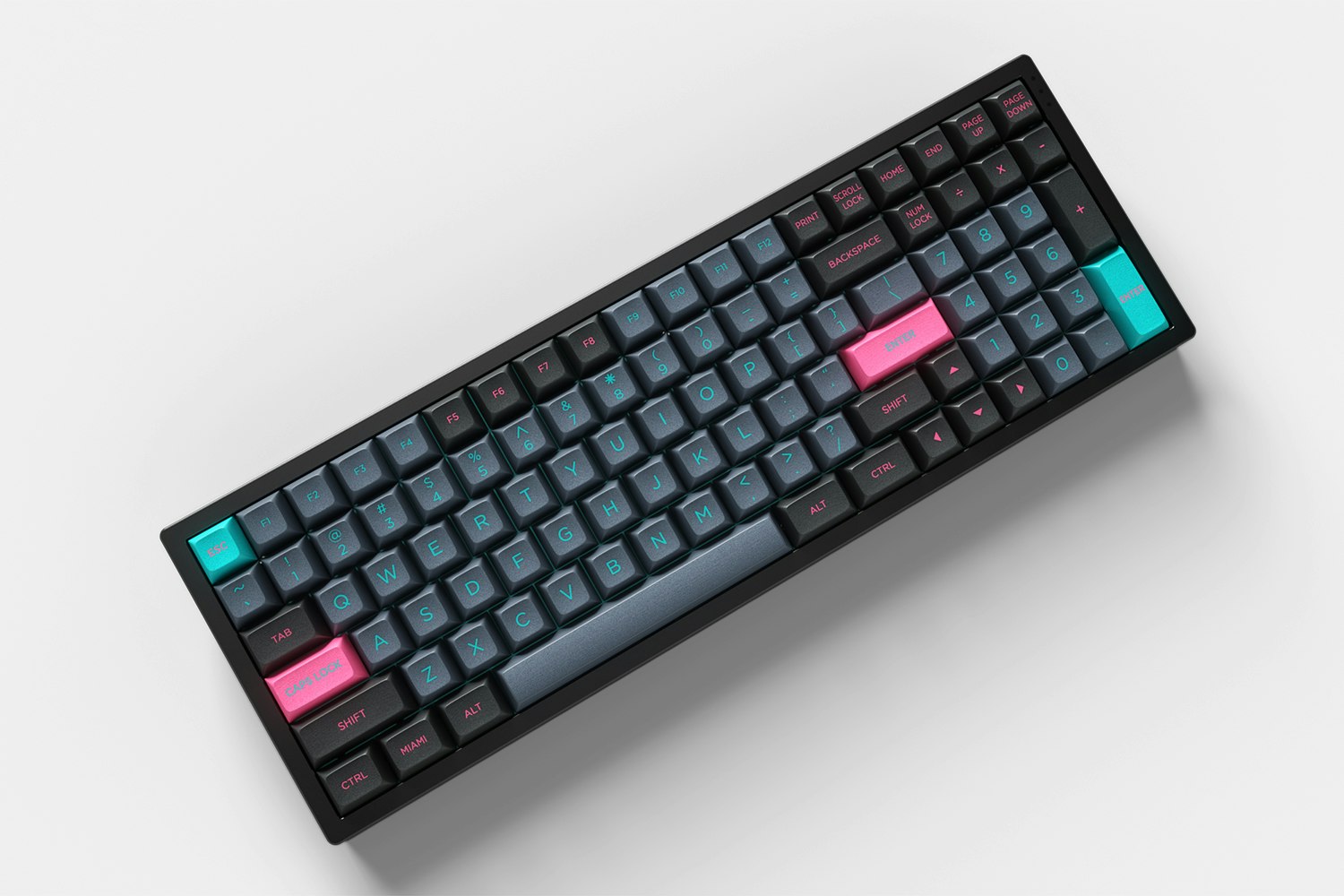 Massdrop x K Bares Miami Dolch DSA Keycap Set | Mechanical Keyboards ...