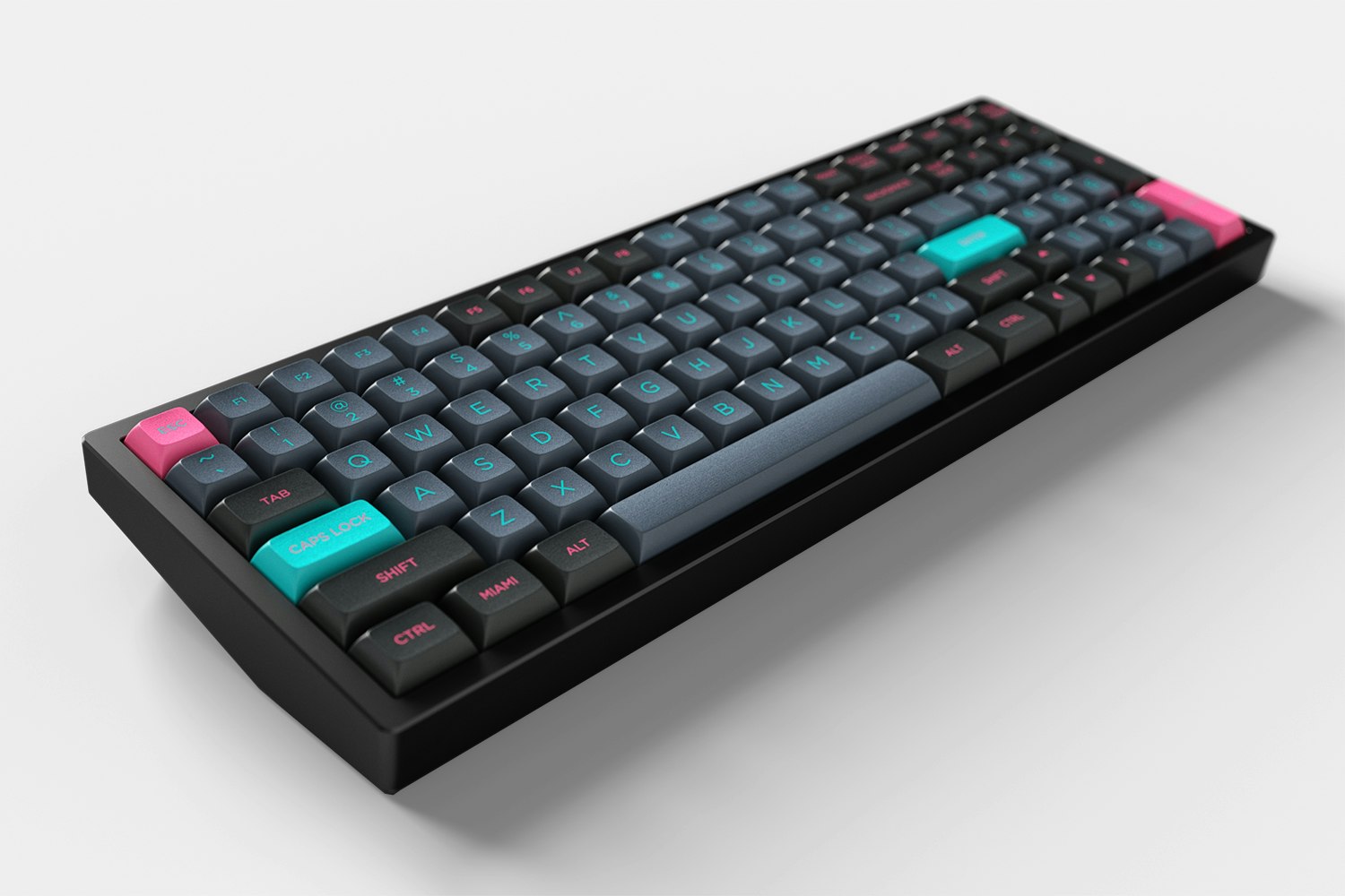 Massdrop x K Bares Miami Dolch DSA Keycap Set | Mechanical Keyboards ...