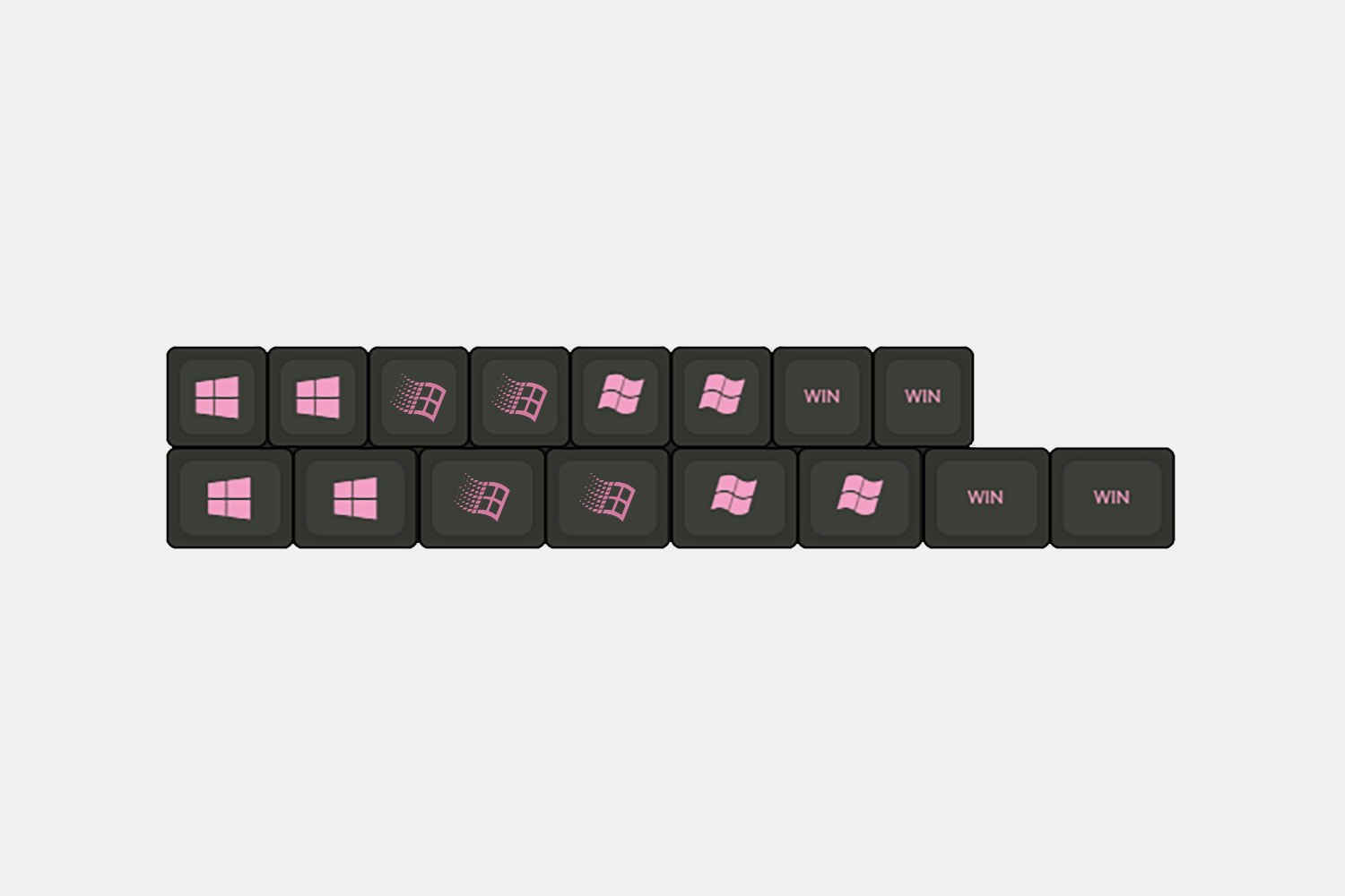 Massdrop x K Bares Miami Dolch DSA Keycap Set | Mechanical Keyboards ...