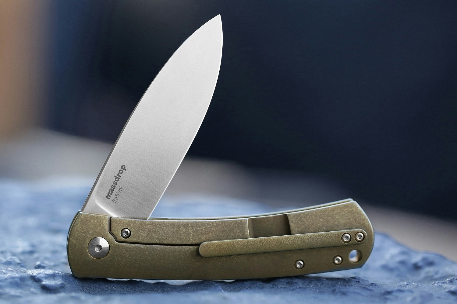 Massdrop x Laconico Keen Spear-Point Folding Knife | Knives | Folding ...