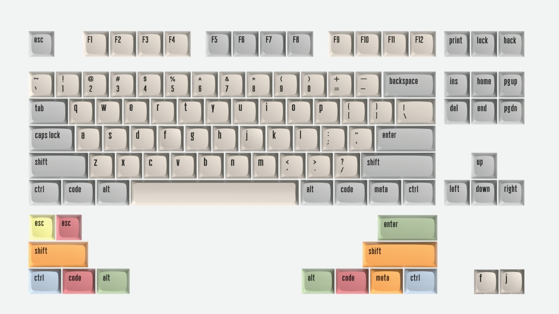 Massdrop x MiTo Canvas CTRL Mechanical Keyboard | Mechanical Keyboards ...