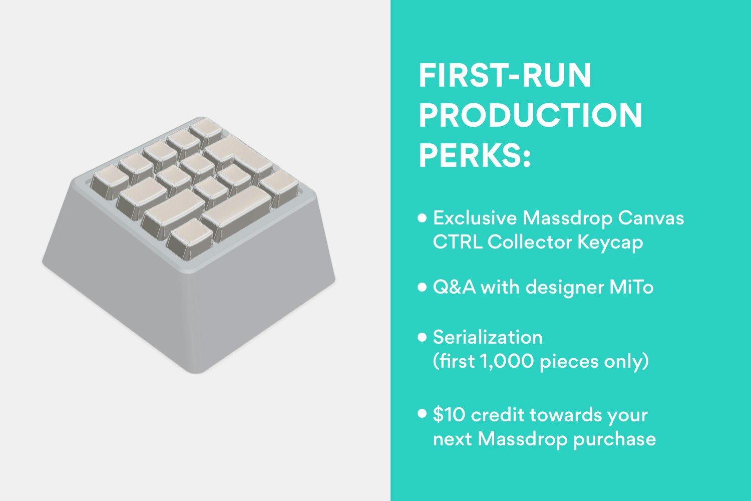 Massdrop x MiTo Canvas CTRL Mechanical Keyboard | Mechanical Keyboards ...