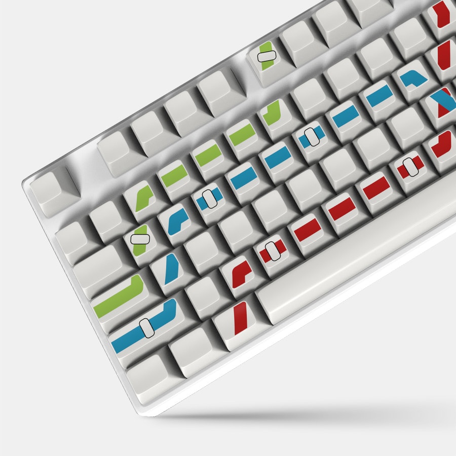 Massdrop x Oblotzky Metro SA Custom Keycap Set | Mechanical Keyboards ...