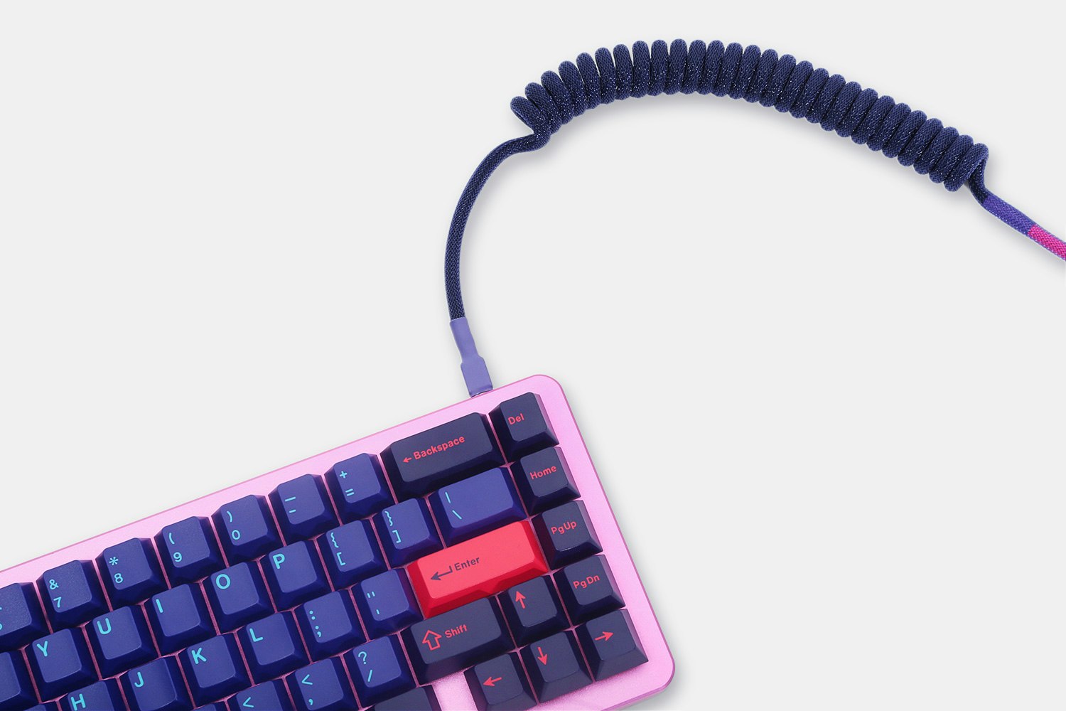 Mechcables Laser Midnight Custom-Sleeved USB Cables | Mechanical Keyboards | Keyboard Cables ...