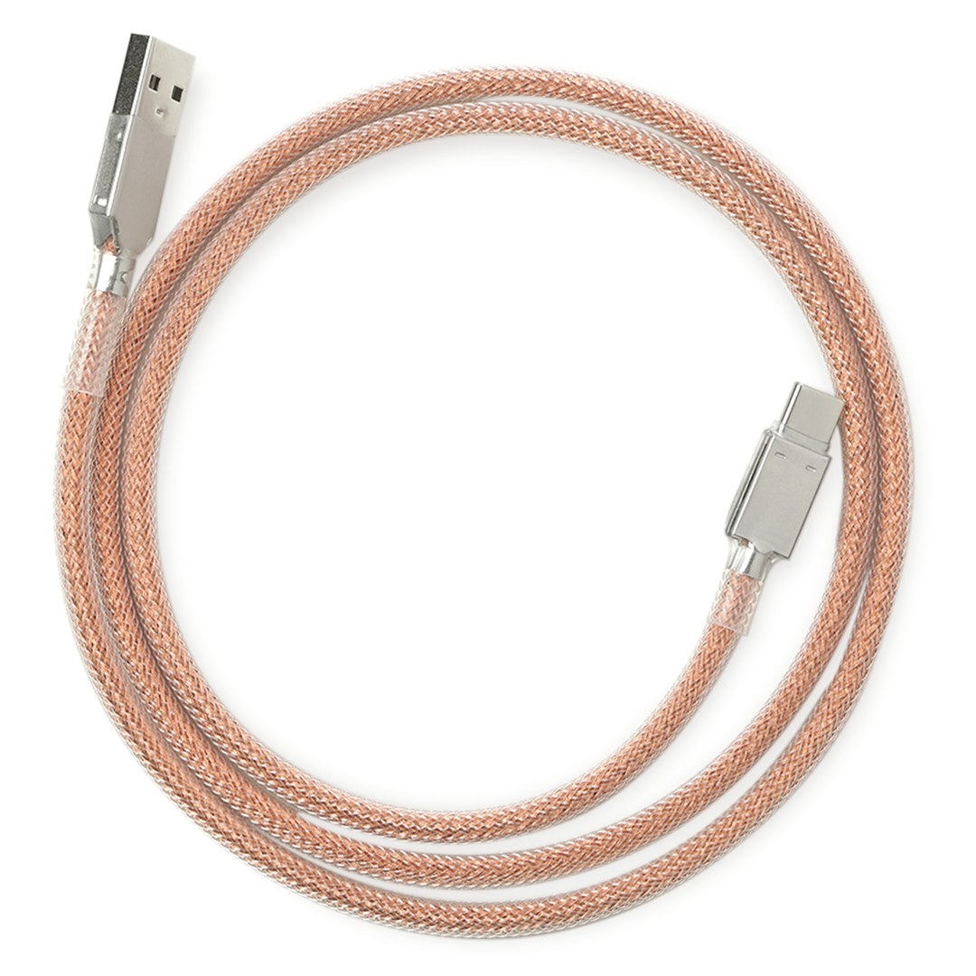 Mechcables Metallic Copper Custom-Sleeved USB Cable | Mechanical ...
