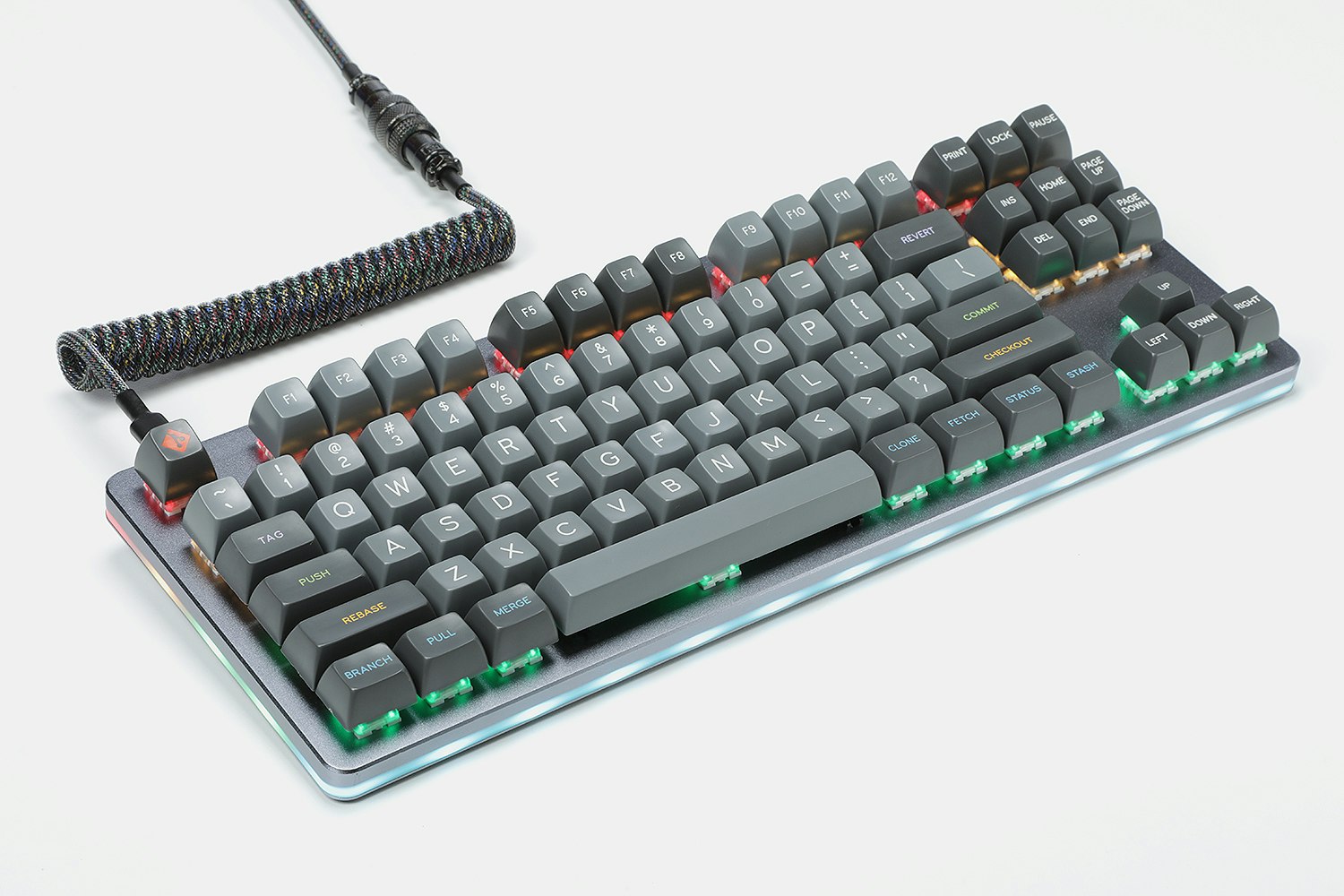 Mechcables Oblivion Custom Coiled Aviator USB Cable | Mechanical ...