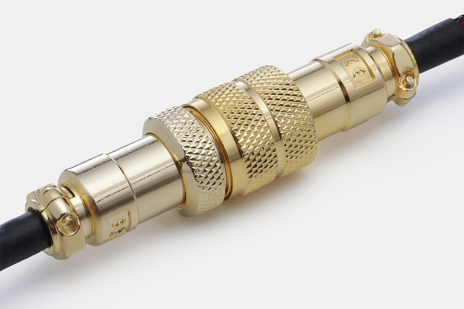 Mechcables Red Samurai Custom Coiled Aviator USB Cable | Mechanical ...