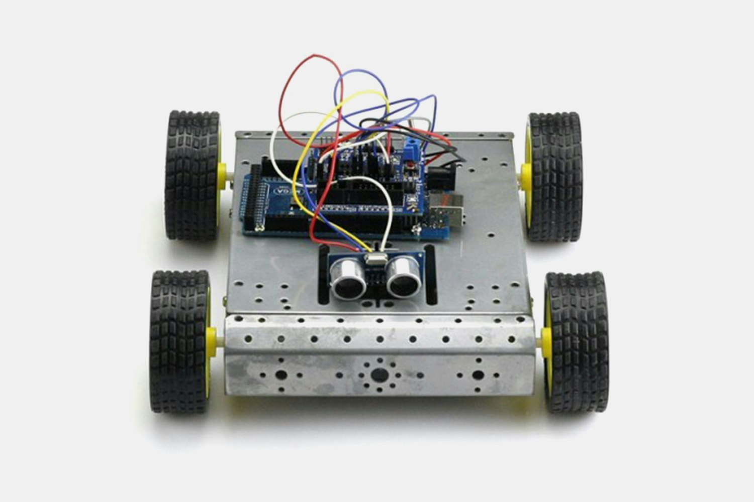 Mega 2560 R3 4WD Robot Kit Bundle for Arduino | Robotics | Drop