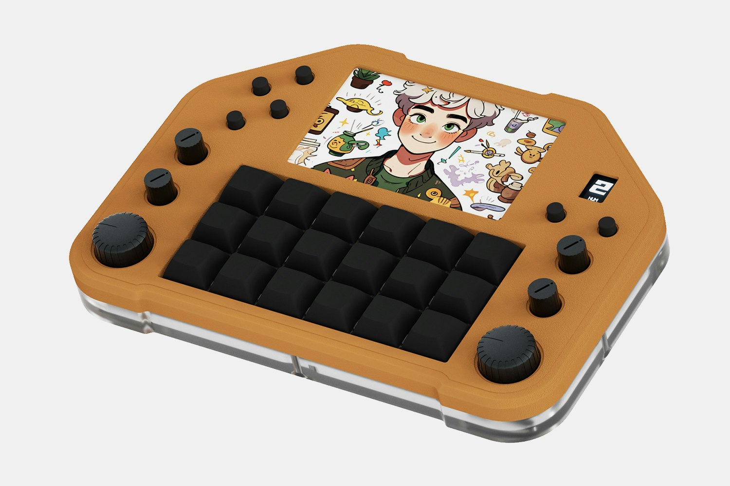 Megalodon Display Console Pad | Mechanical Keyboards | Mini Mechanical ...