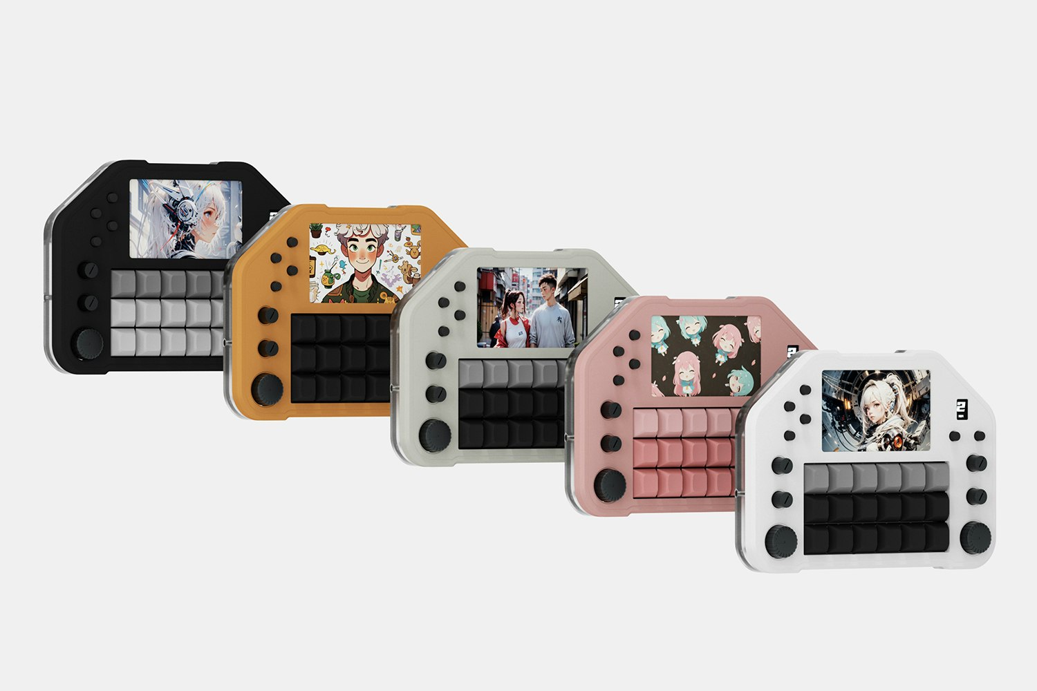 Megalodon Display Console Pad | Mechanical Keyboards | Mini Mechanical ...