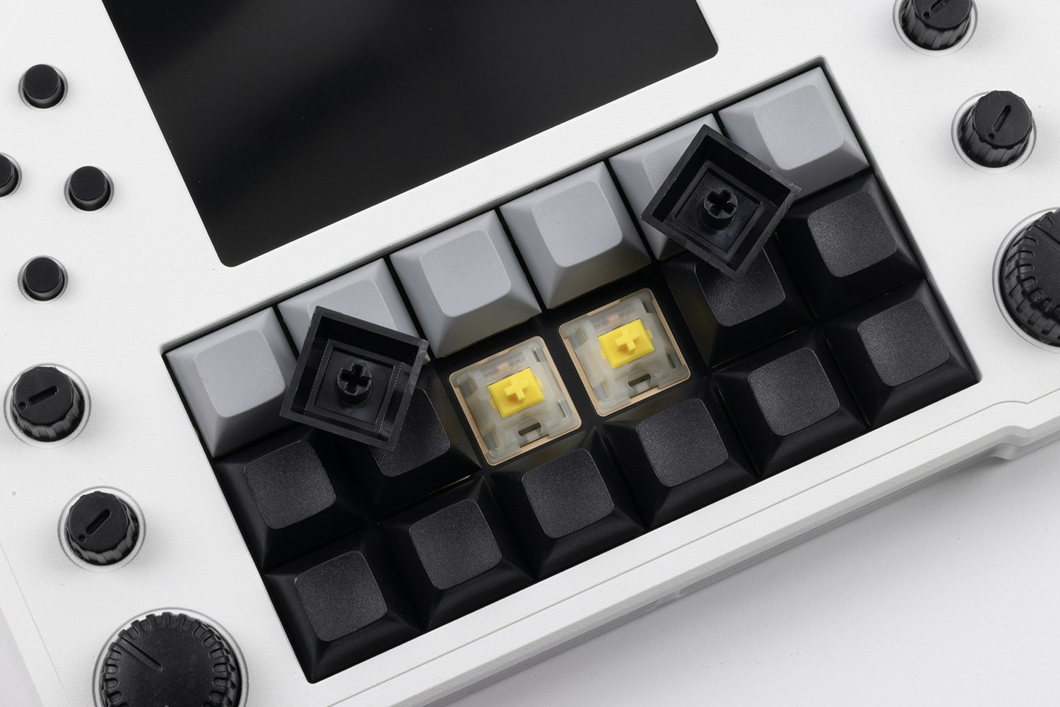 Megalodon Display Console Pad | Mechanical Keyboards | Mini Mechanical ...
