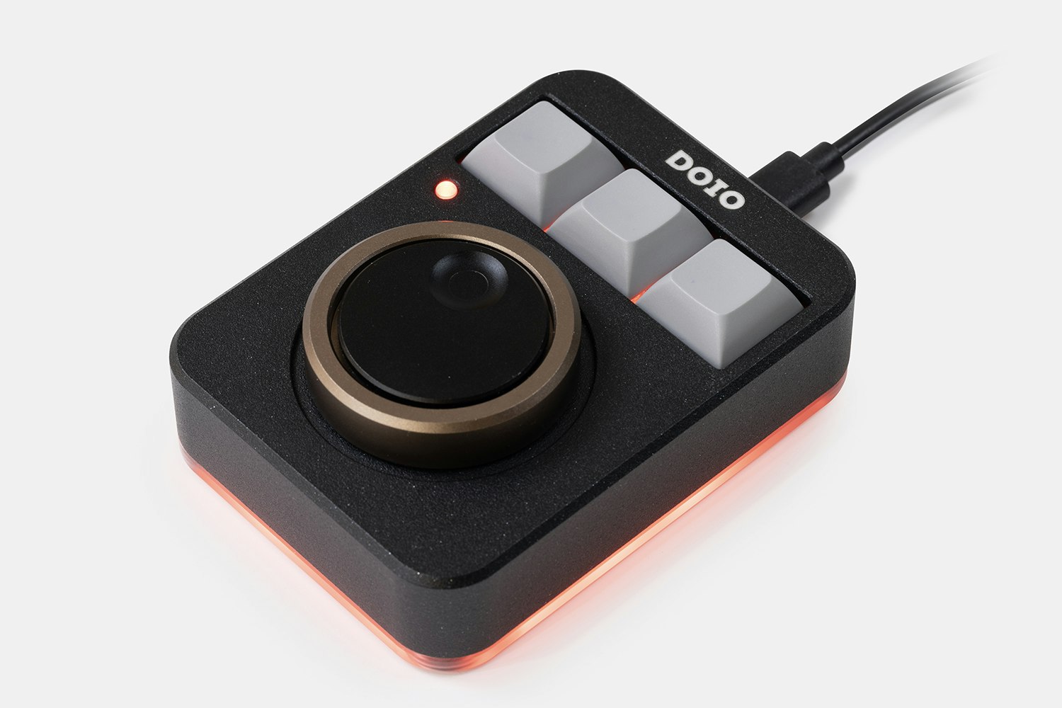 Megalodon Dual Layer Knob Macropad - Black | Mechanical Keyboards ...