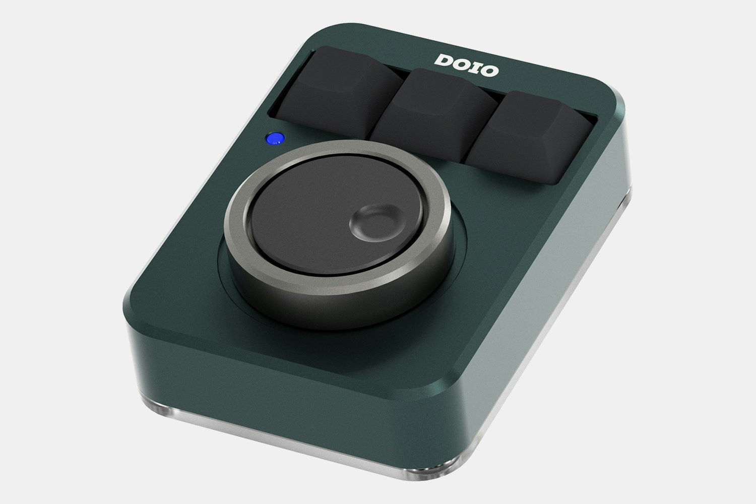 Megalodon Dual Layer Knob Macropad - Black | Mechanical Keyboards | Custom Layout Mechanical ...