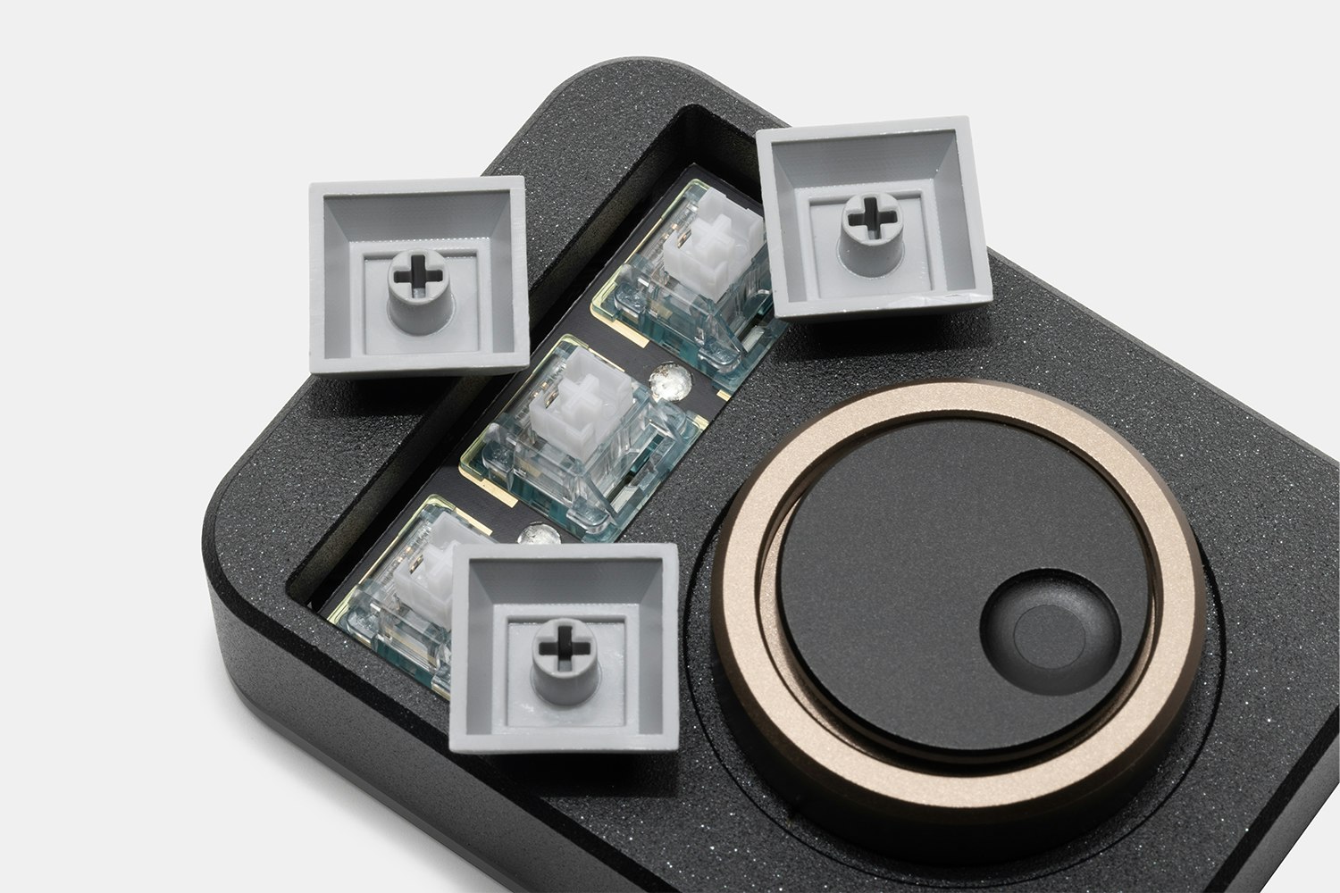 Megalodon Dual Layer Knob Macropad | Mechanical Keyboards | Custom ...