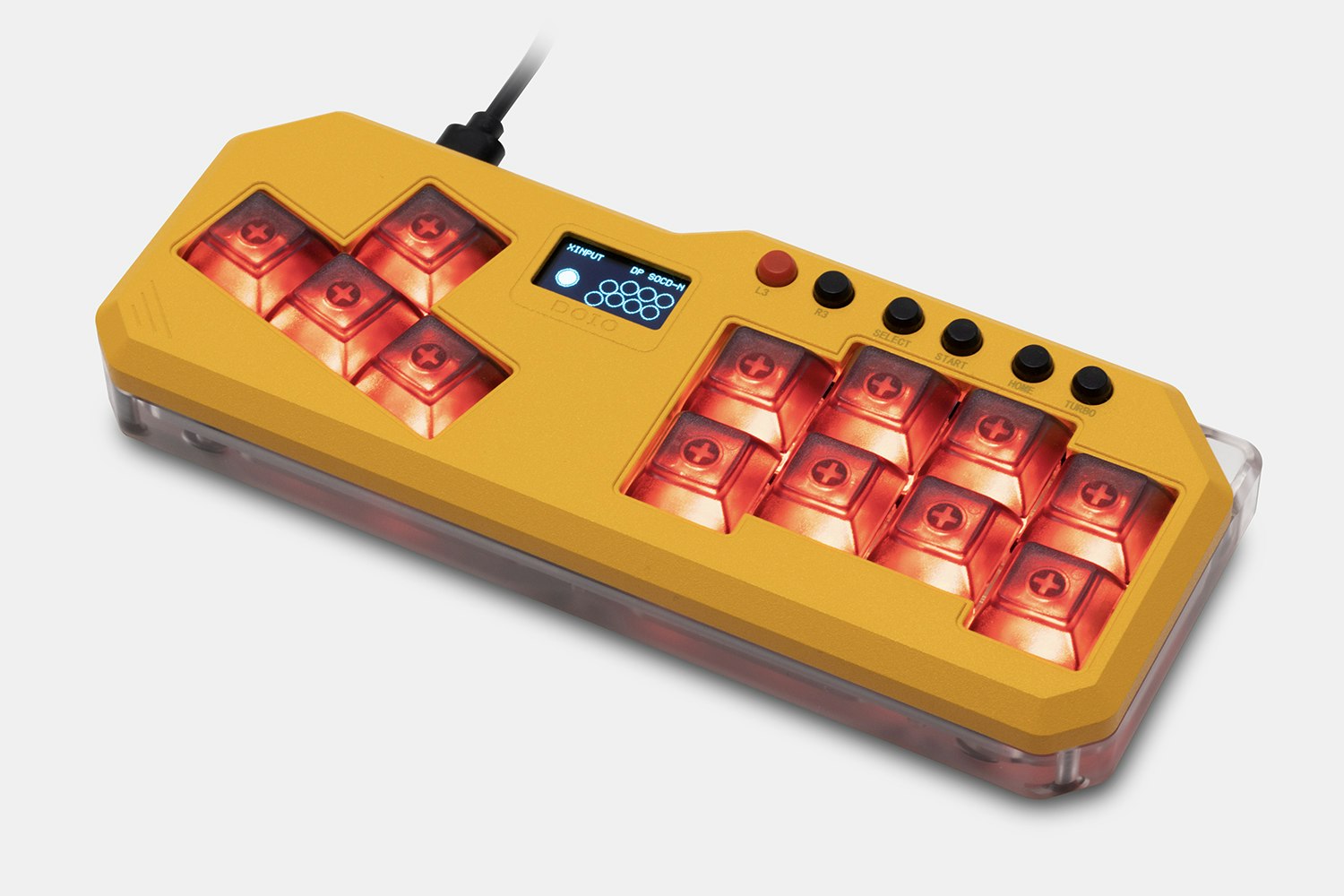 Megalodon Hitbox Leverless Mini Console Controller | Mechanical ...