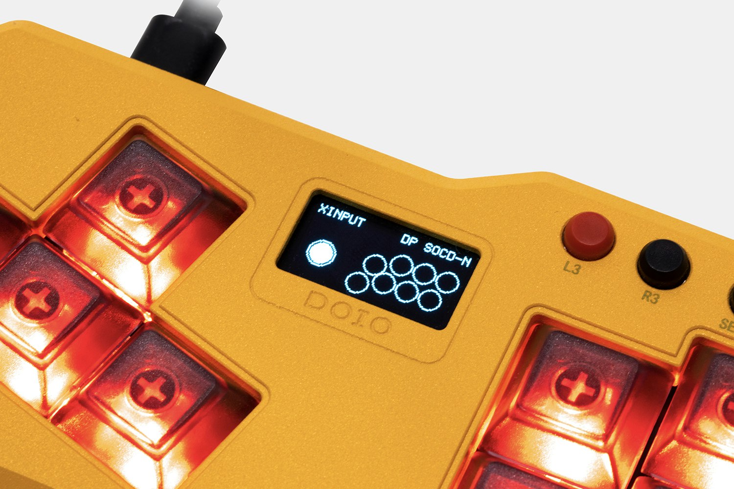 Megalodon Hitbox Leverless Mini Console Controller | Mechanical ...