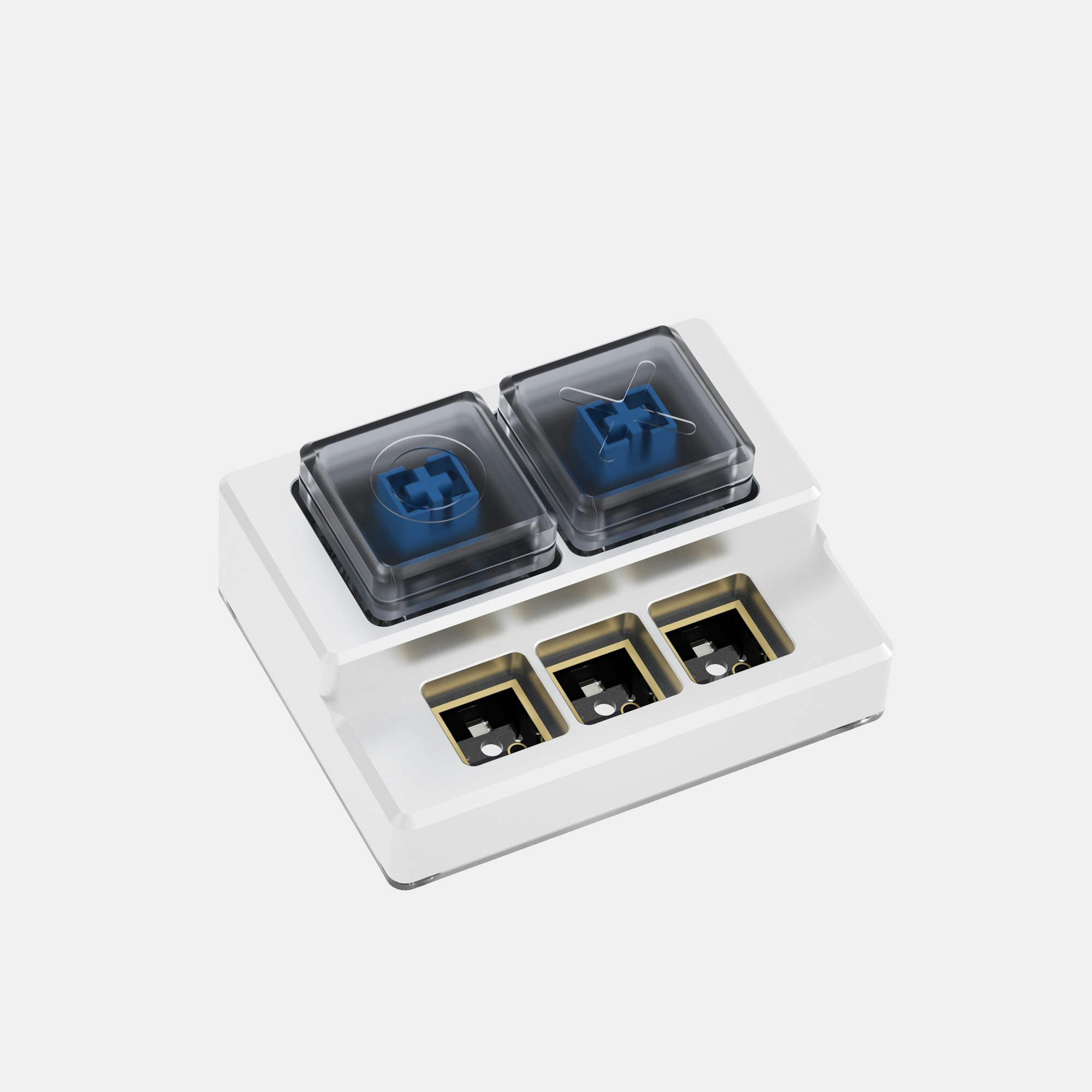 Megalodon Macropad With Outemu Big Switches | Mechanical Keyboards ...