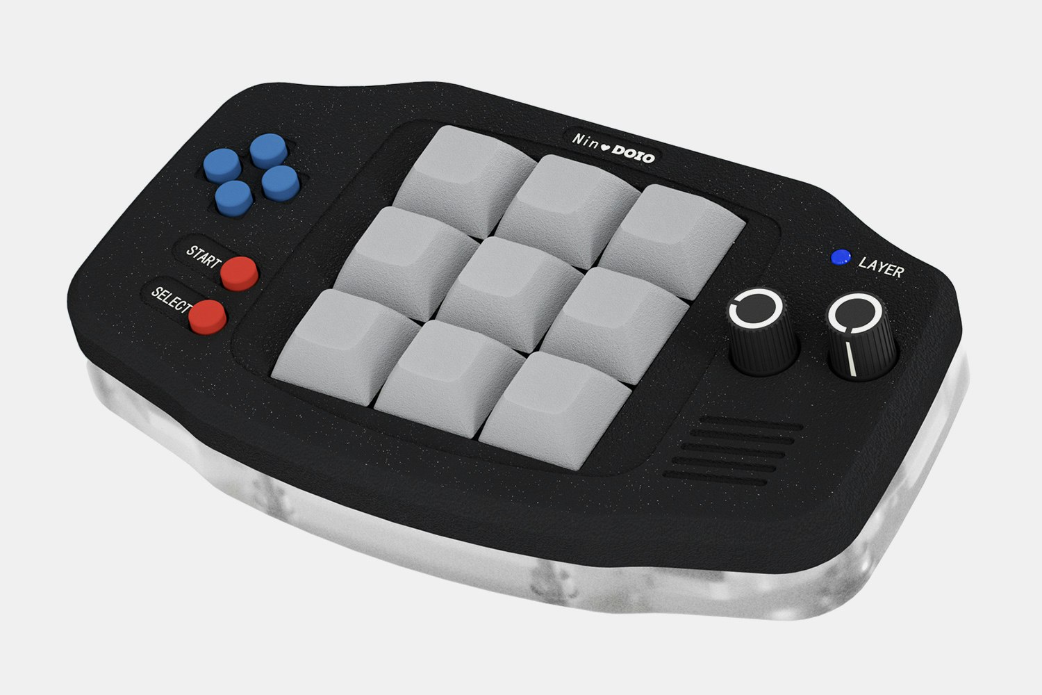 Megalodon Console 64 Keyboard - Red/Blue | Mechanical Keyboards ...