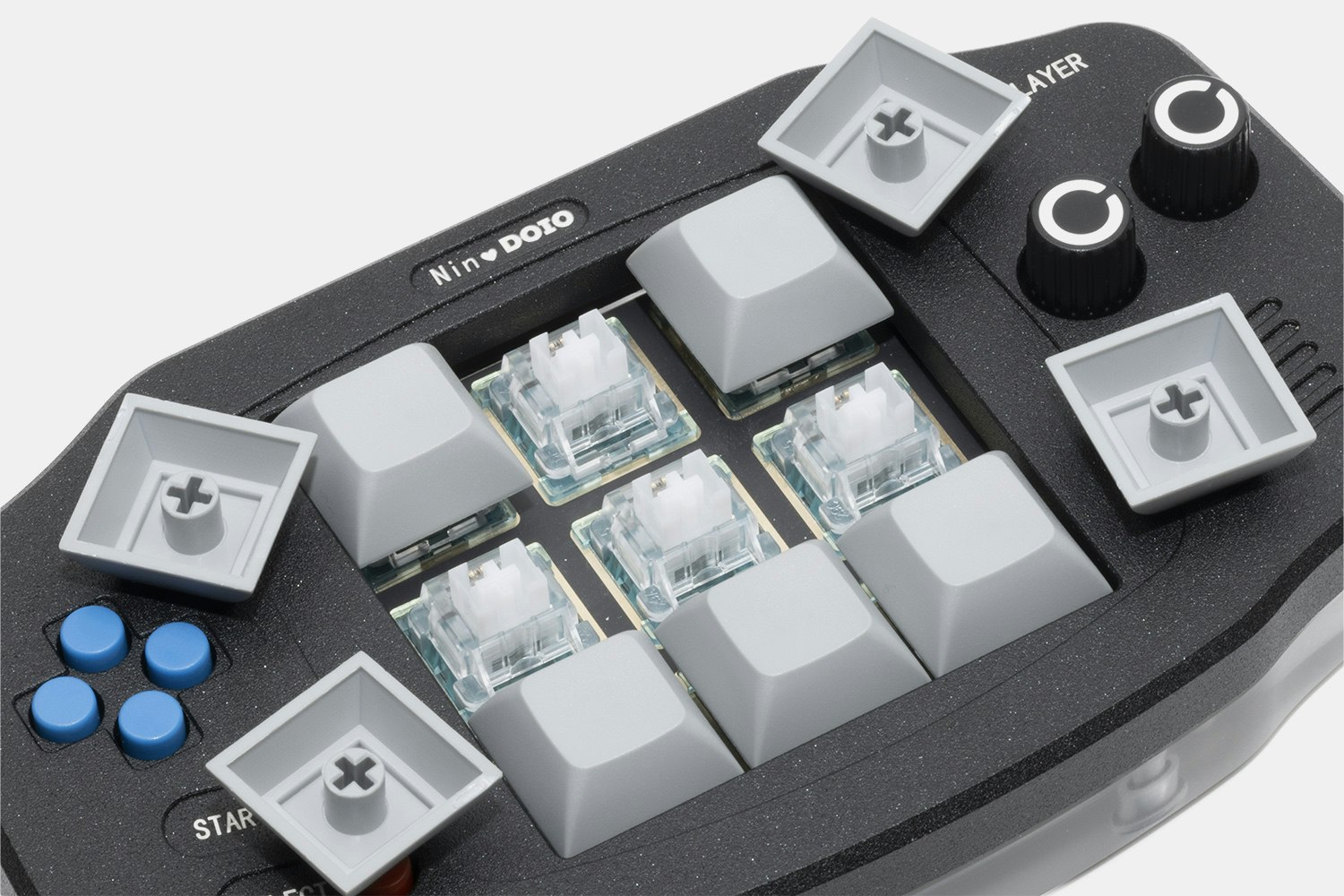 Megalodon NinDoio Macropad - Black | Mechanical Keyboards | Mini ...