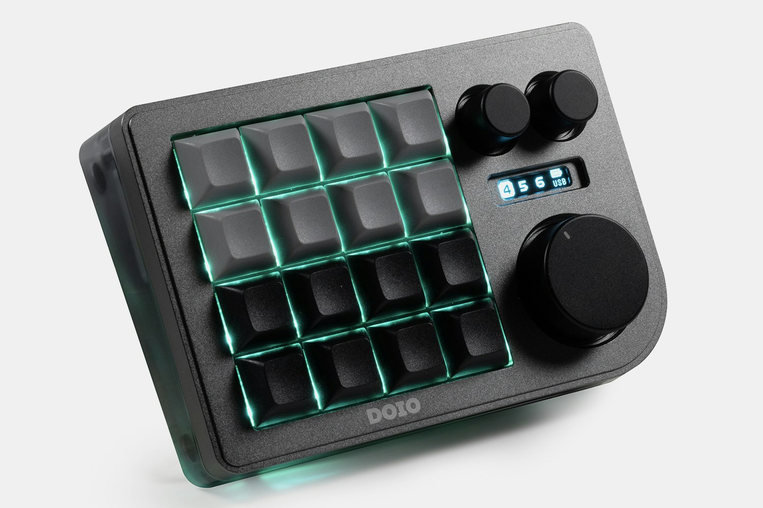 Megalodon Wireless Triple Knob Macropad | Mechanical Keyboards | Mini ...